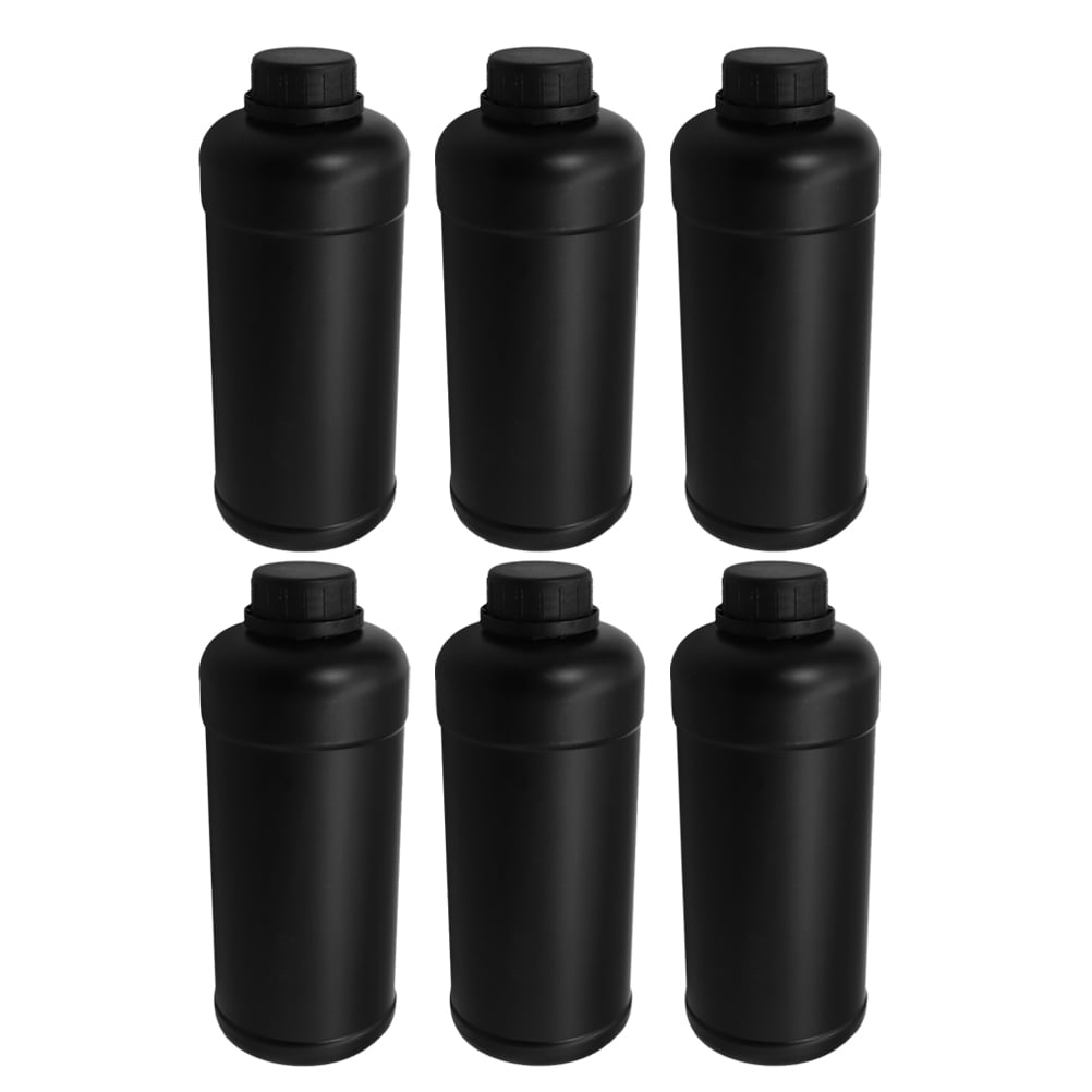 KONTONTY HOMEMAXS 6pcs Opaque Plastic Bottles for Laboratory Use Sample ...