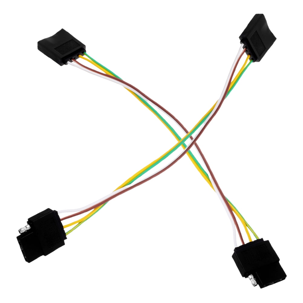 KONTONTY Hemoton 2pcs Trailer Light Wire for Camper Tail Connector ...