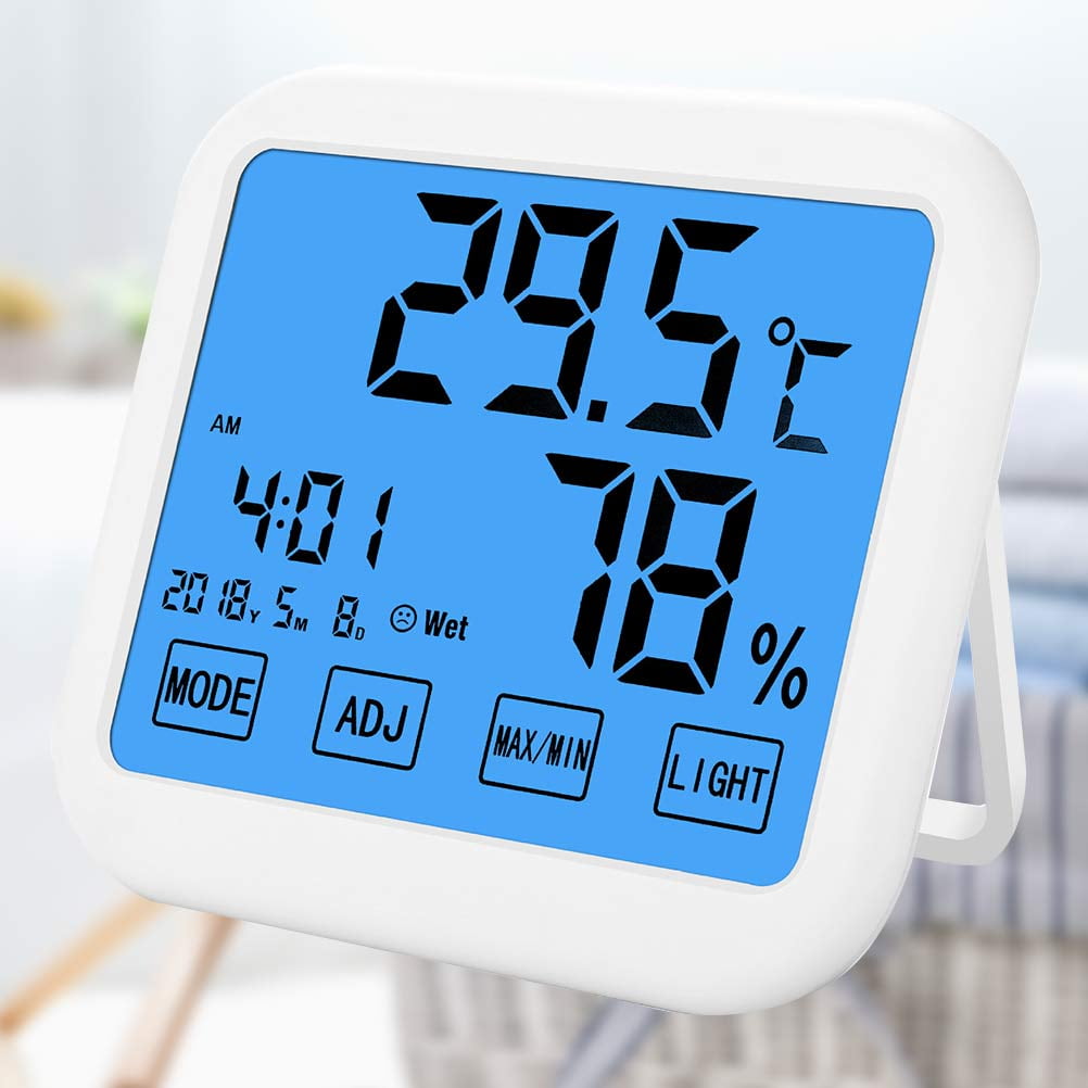 KONTONTY Indoor Temperature Gauge 1Set Digital Hygrometer for Home and ...