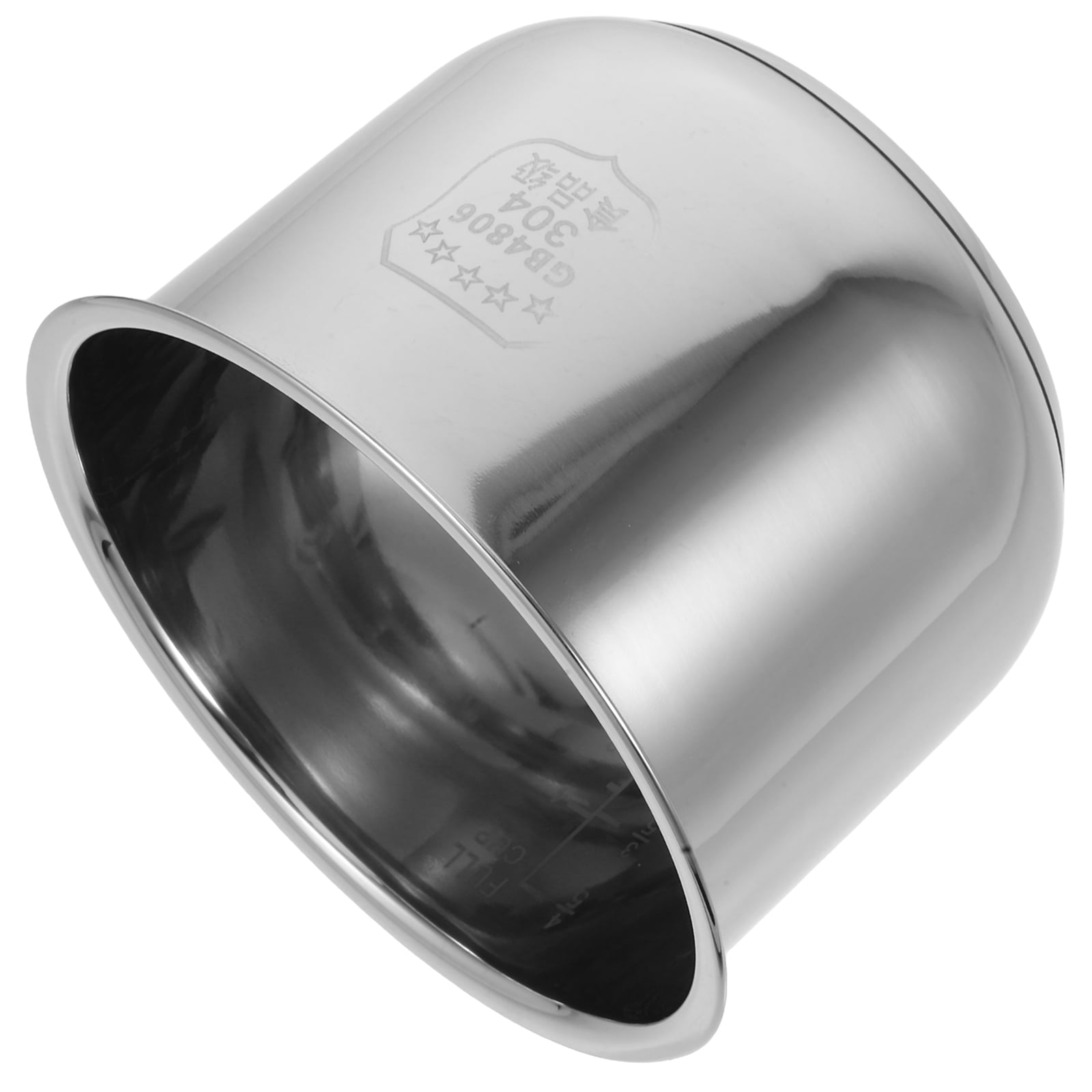 KONTONTY Inner Cooking Pot 2.5l Stainless Steel Rice Cooker Inner Pot ...