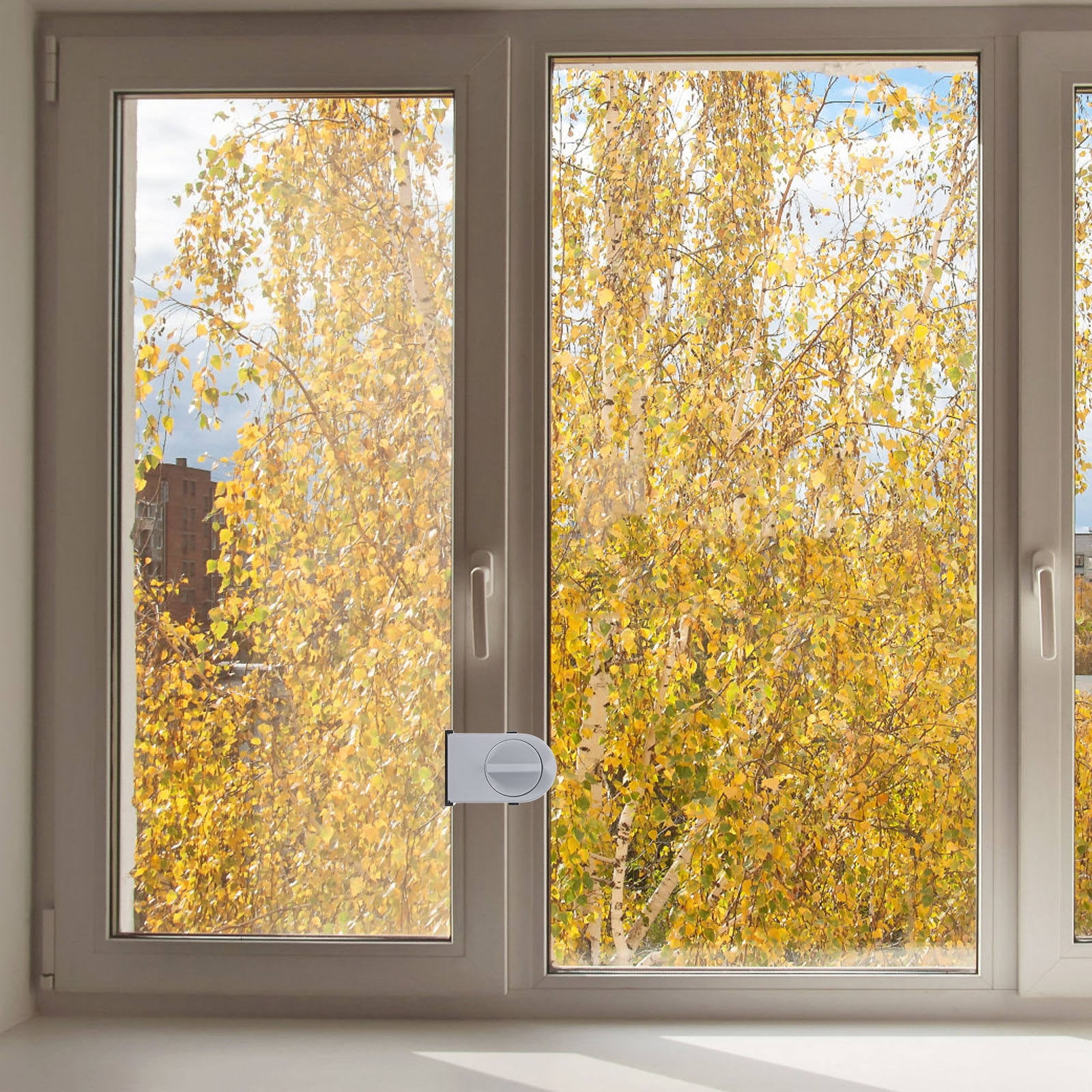 KONTONTY Large Sliding Window Lock Child Proof Sliding Glass Door ...