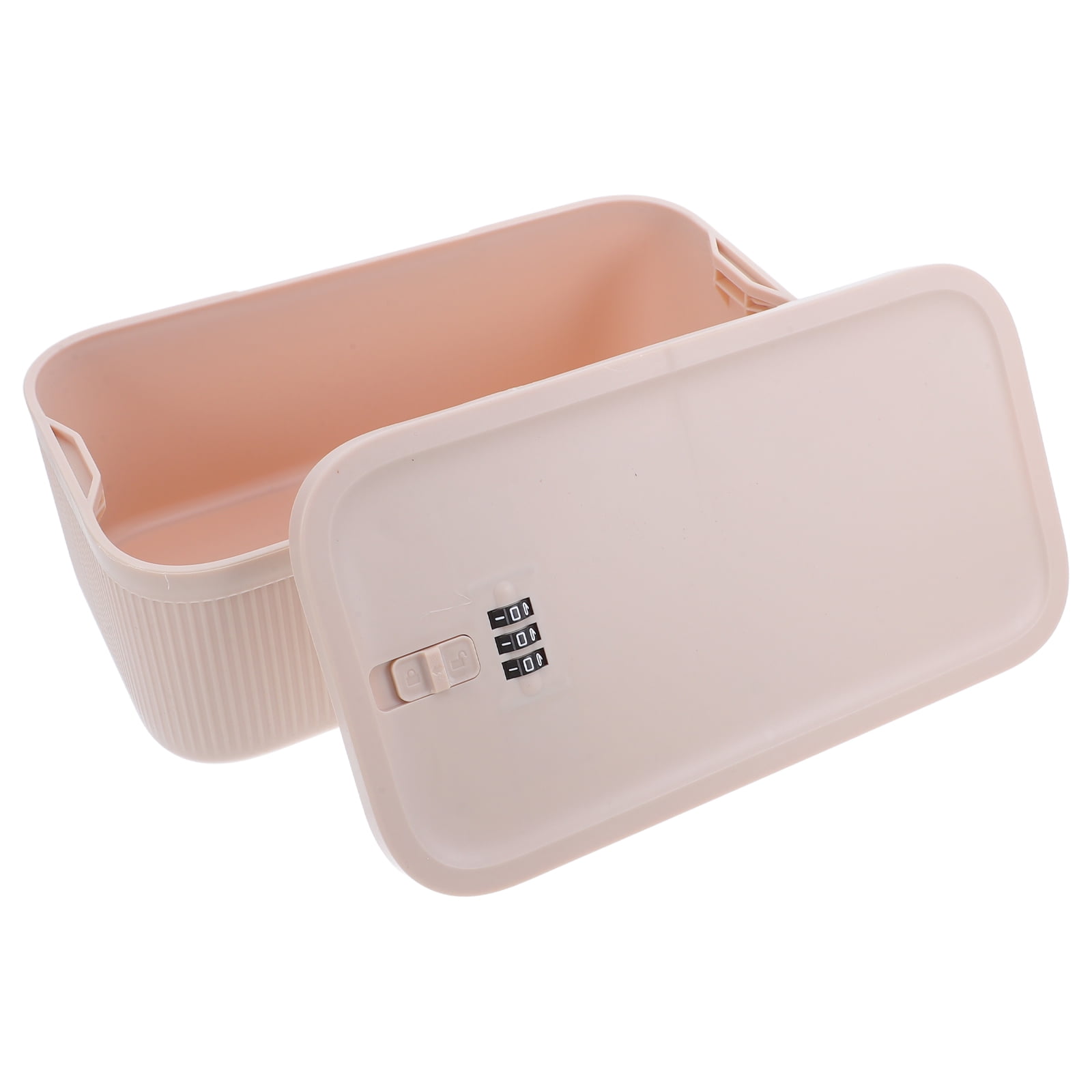 KONTONTY Lockable Storage Box With Code For Medicine Snacks Food And ...