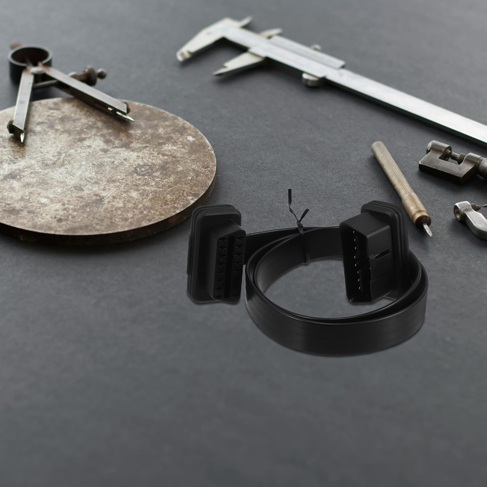 KONTONTY Male to Female Extension Cord Full 16pin Ribbon Splitter Cable ...