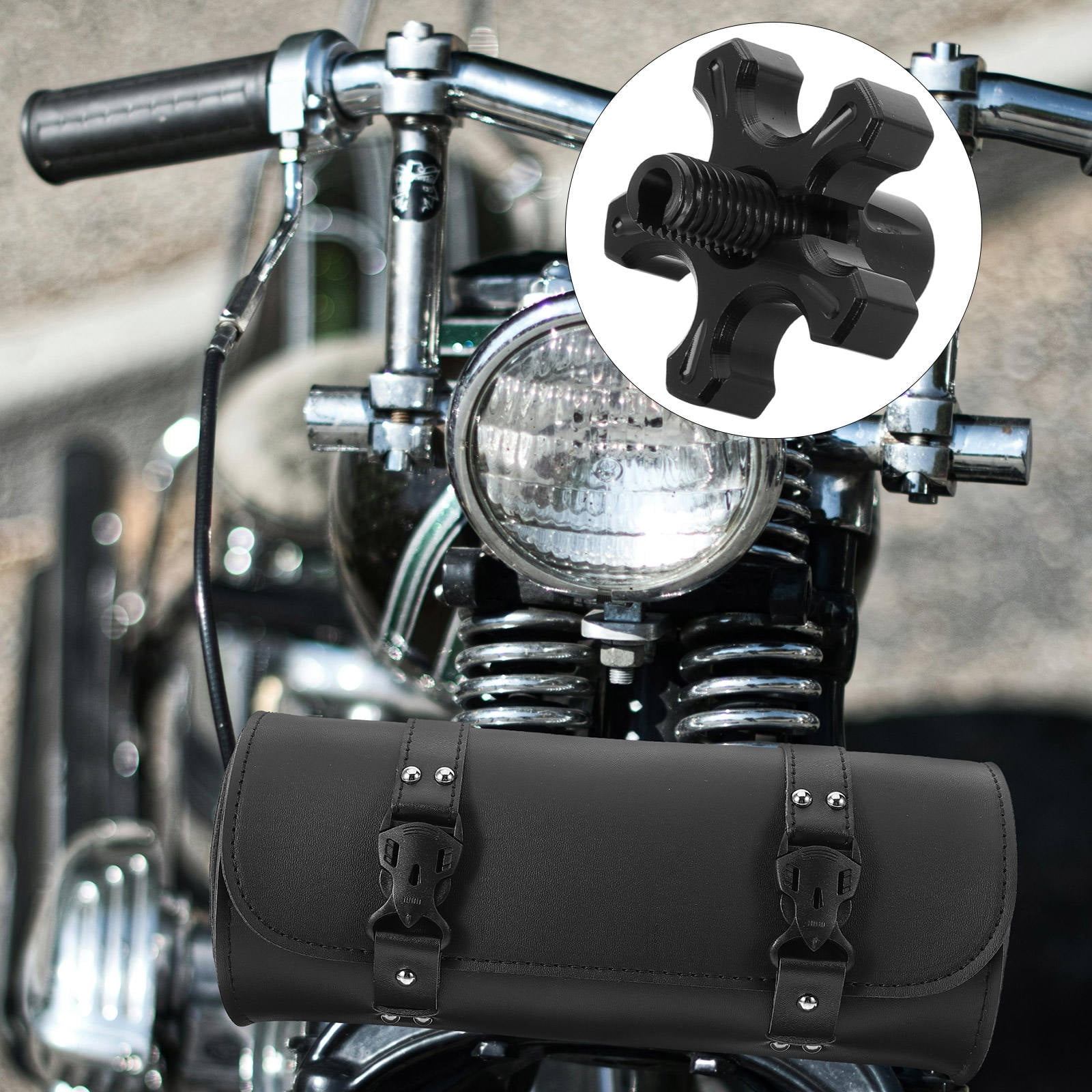 KONTONTY Motorcycle Clutch Brake Cable Wire Adjuster with Clutch ...