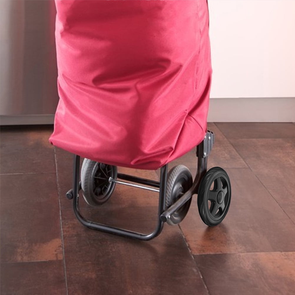 KONTONTY OUNONA 4pcs Plastic Wheels for Grocery Carts Trolleys Utility ...