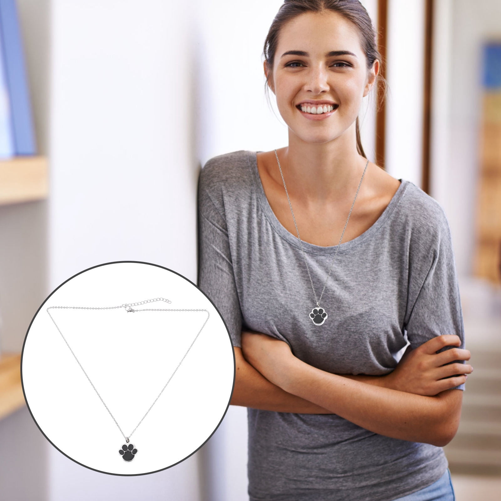 KONTONTY Pet Ash Pendant Necklace with Perfume Storage, Unique ...