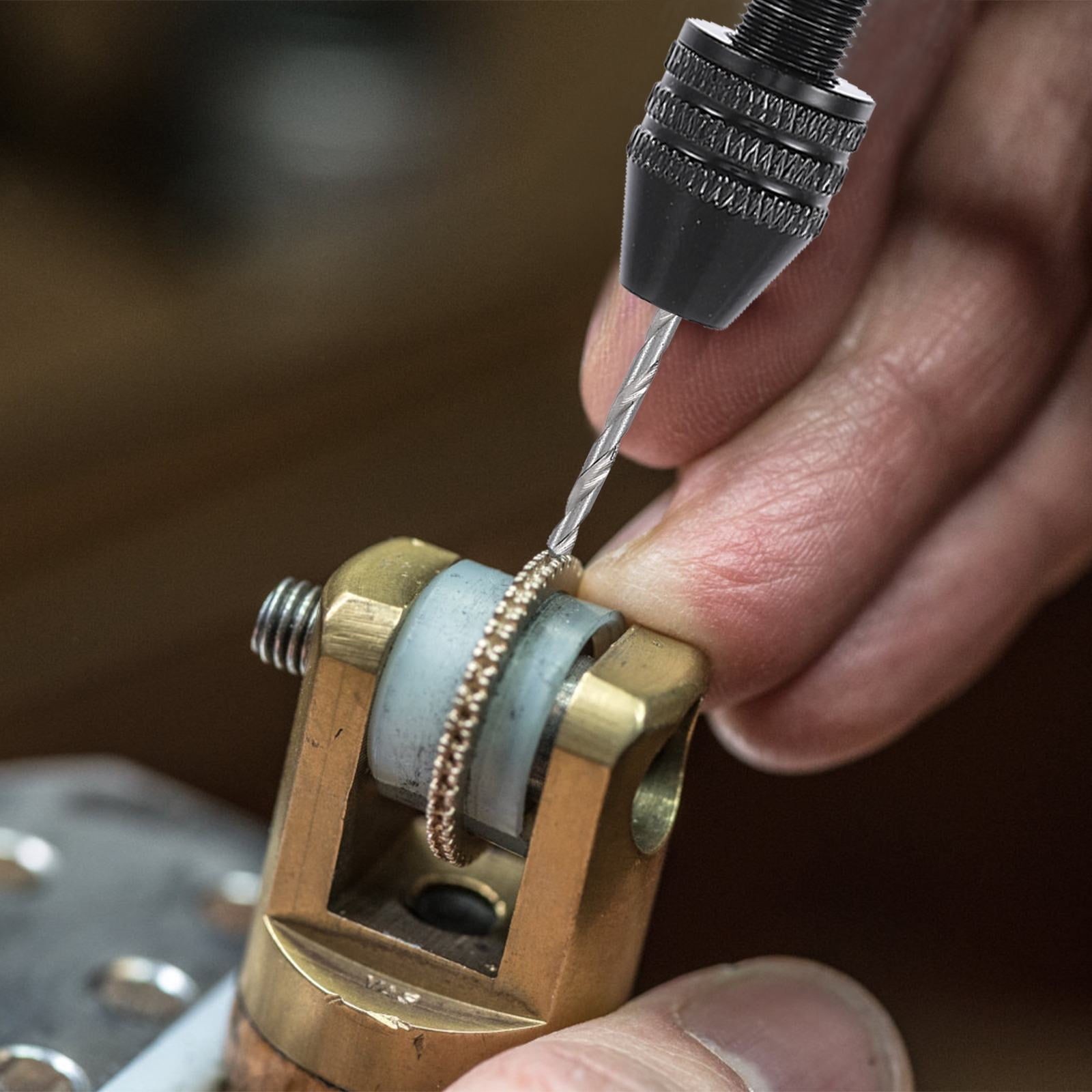 KONTONTY Hand Drill Bits Set Precision Rotary Tools Set Black 1Set 3 ...