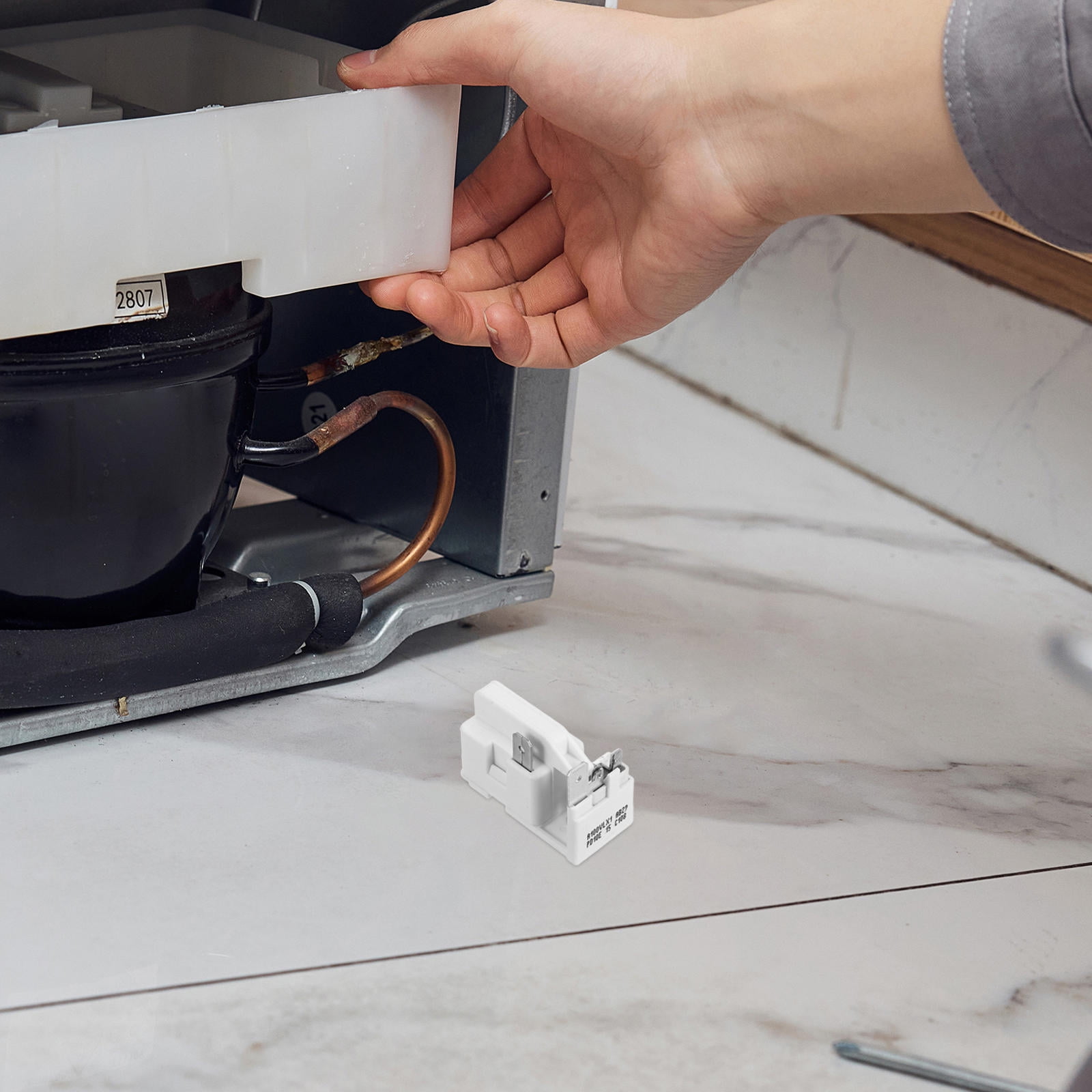 KONTONTY Ptc Starter Compressor Relay Refrigerator Compressor Start ...