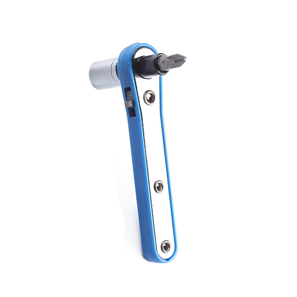 KONTONTY Ratchet Wrench Socket Rattle Rotary Tooth Round Head - Walmart.com