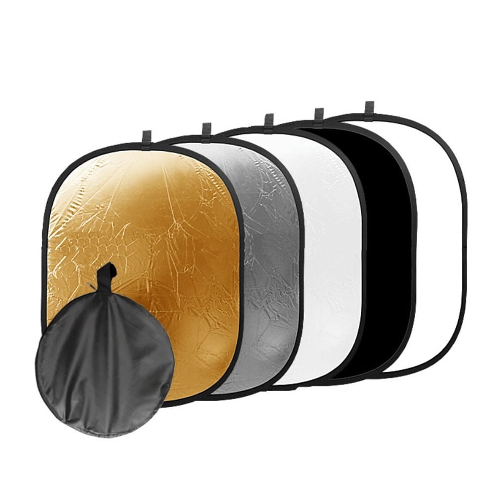 KONTONTY Reflector Photography Light 1Set 35.4X47.2In Black White ...