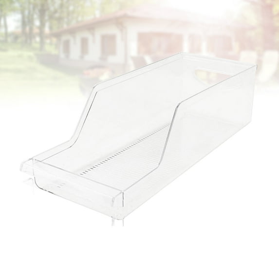 KONTONTY Refrigerator Holder Containers Beverage Storage Racks Box ...