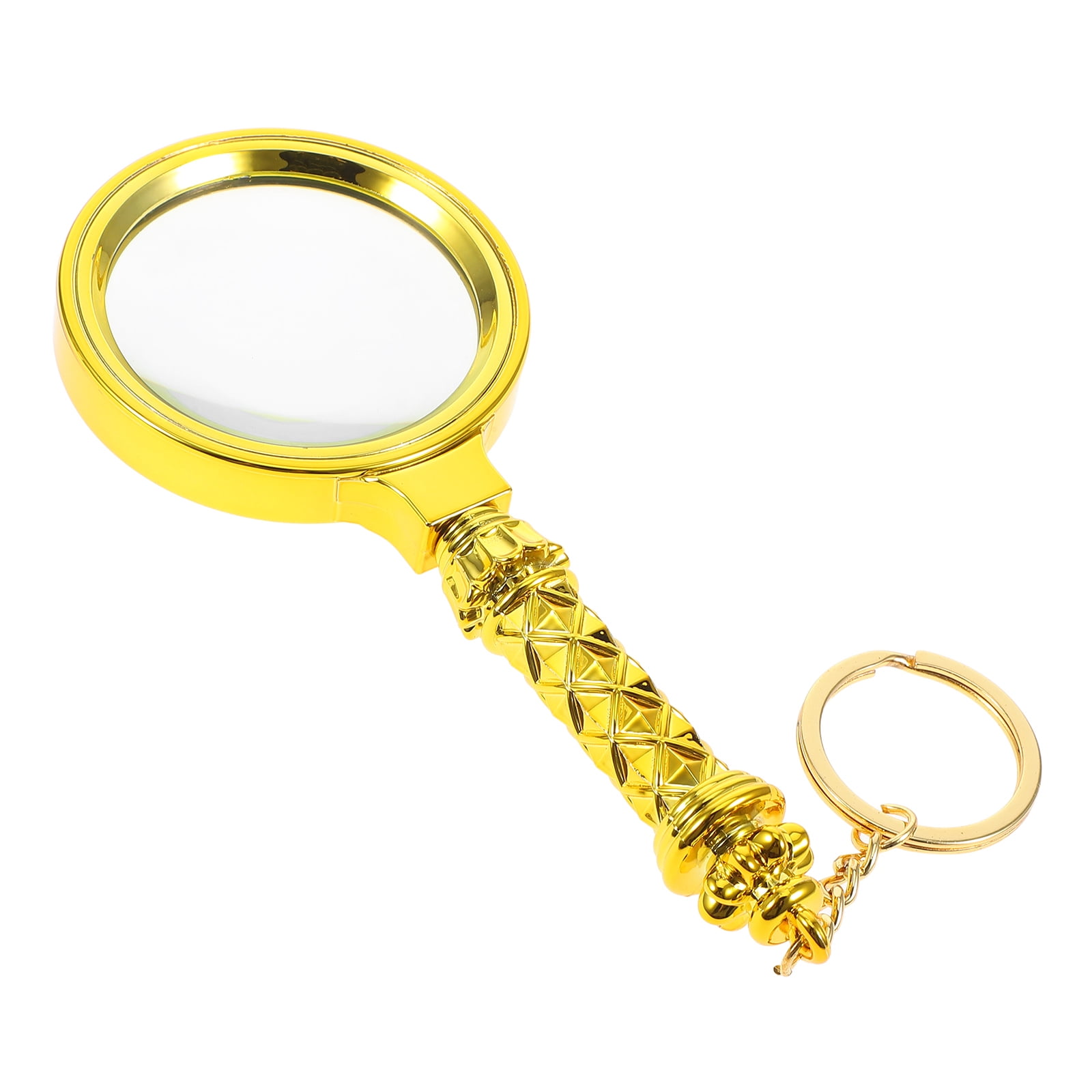 KONTONTY Retro Handheld Magnifier 10x Magnifying Glass For Elderly ...