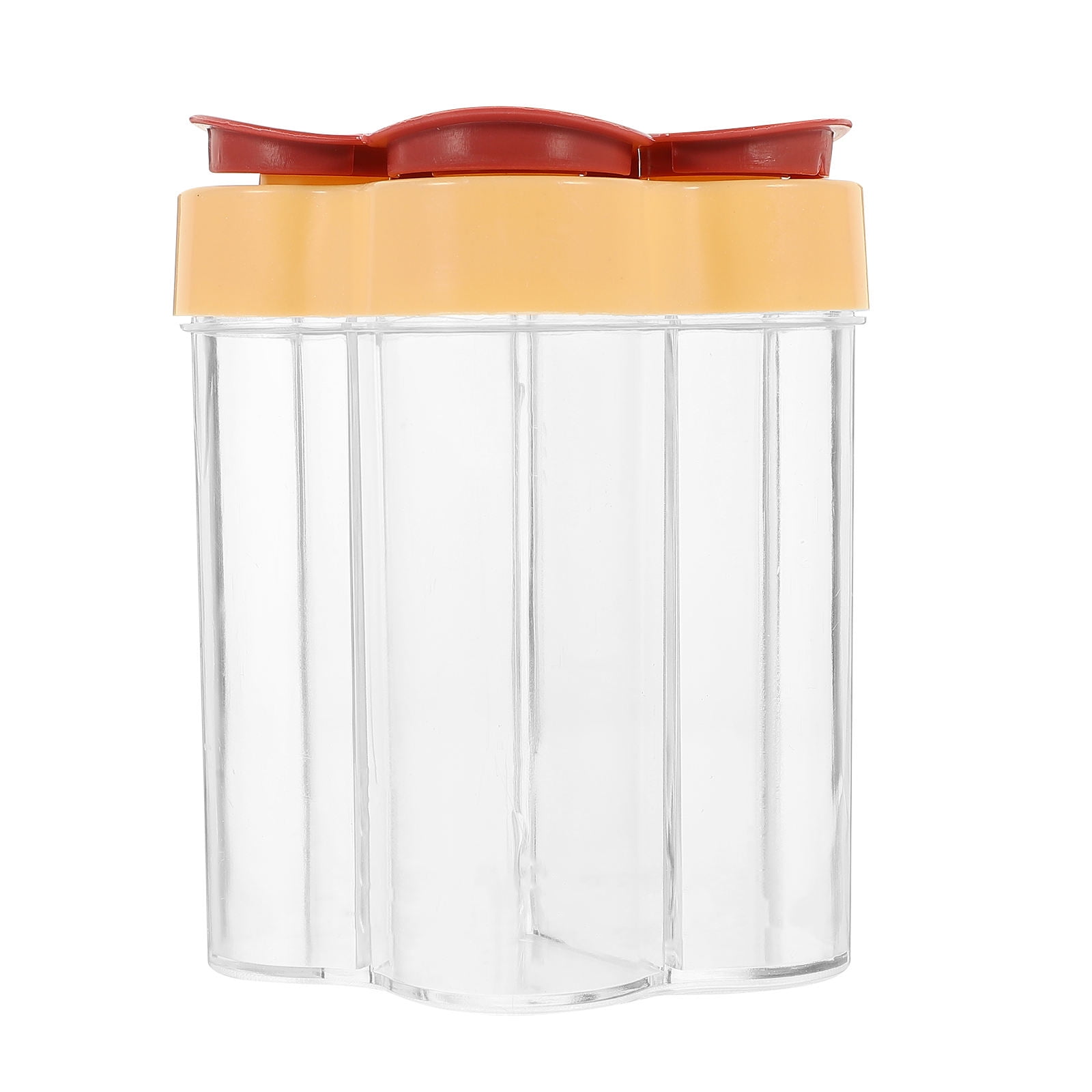 KONTONTY Red Multi Function Spice Container with Individual ...
