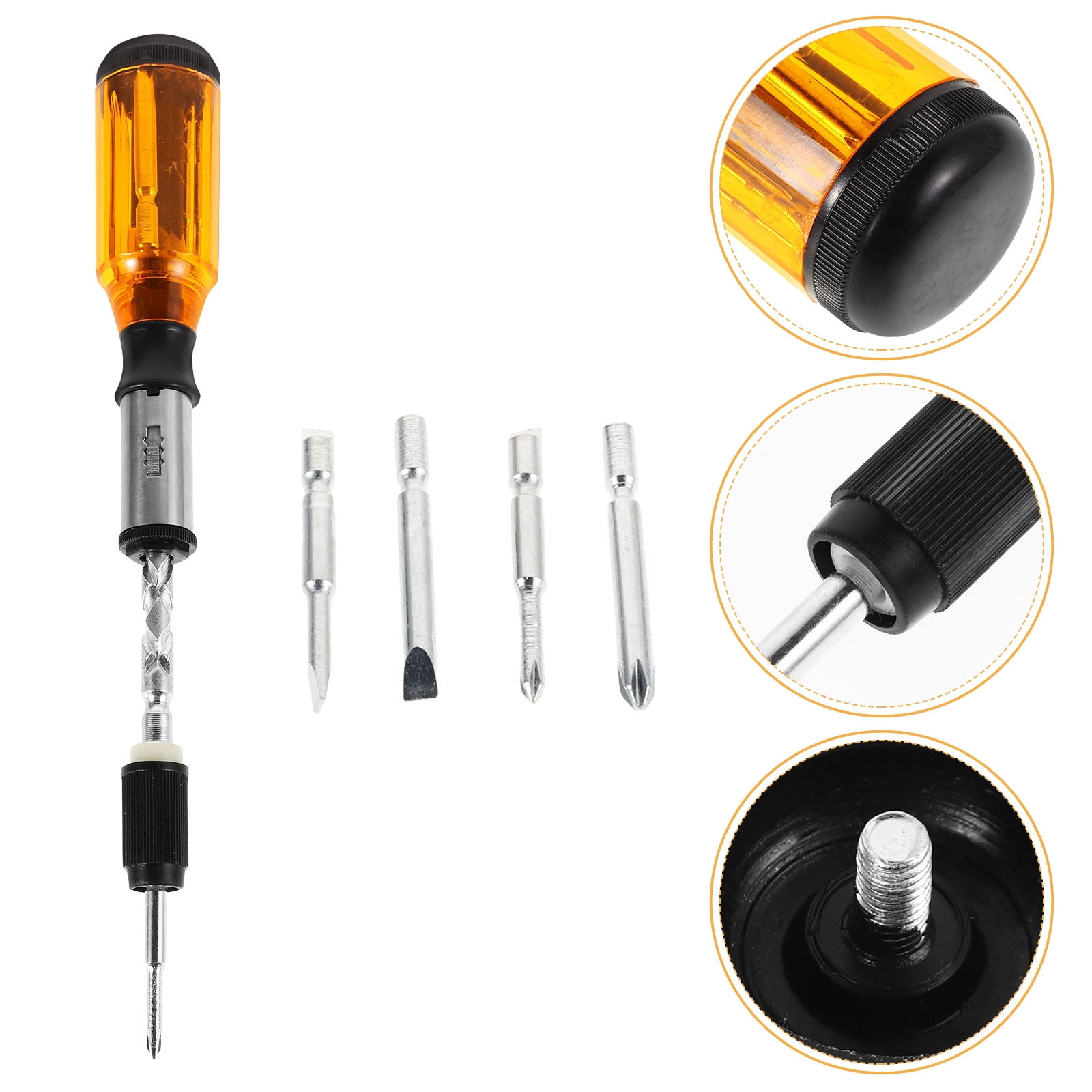KONTONTY Semi Automatic Push Pull Ratchet Screwdriver Hand Pressing ...