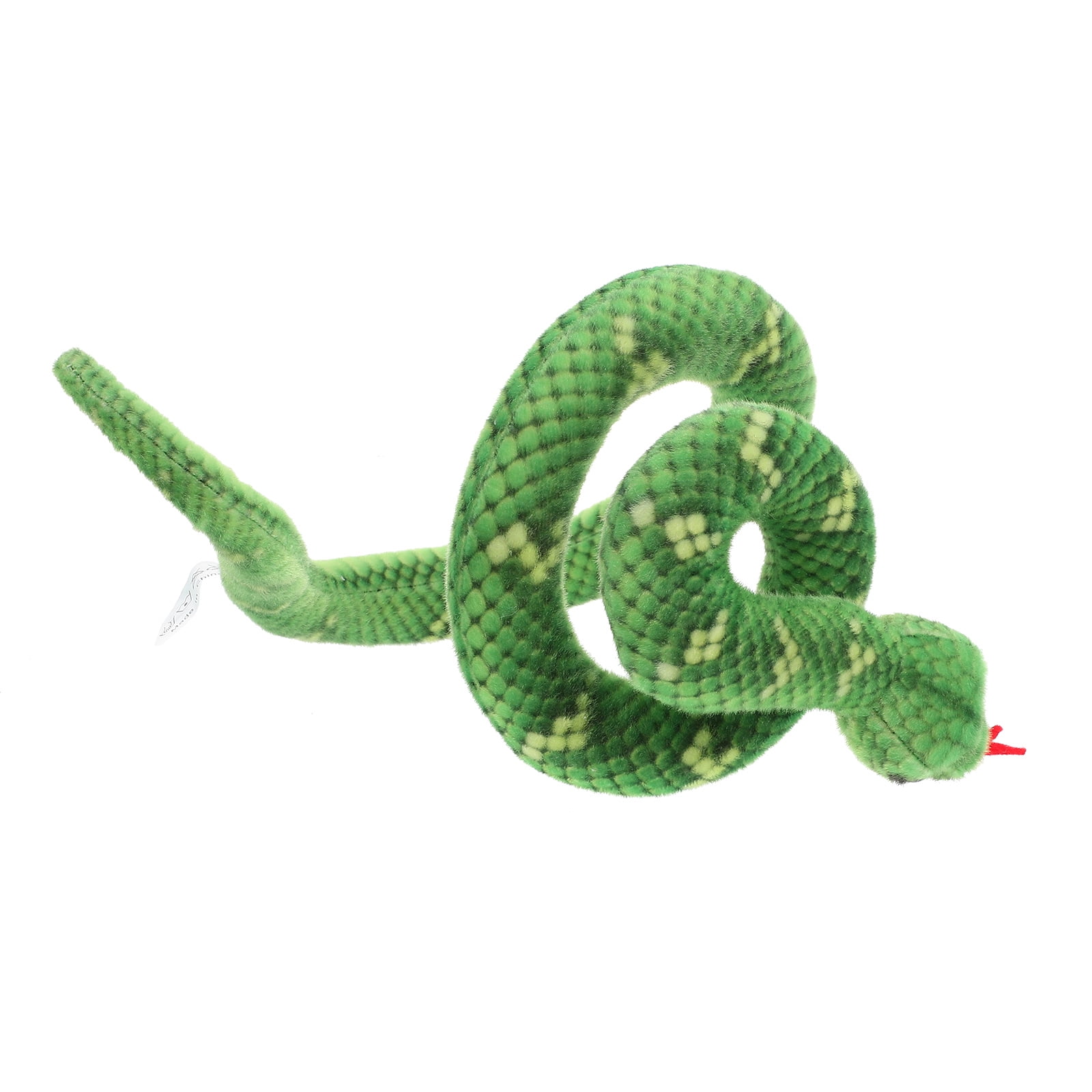 KONTONTY Simulation Stuffed Snake Toy Realistic Fake Snake Toy Party ...