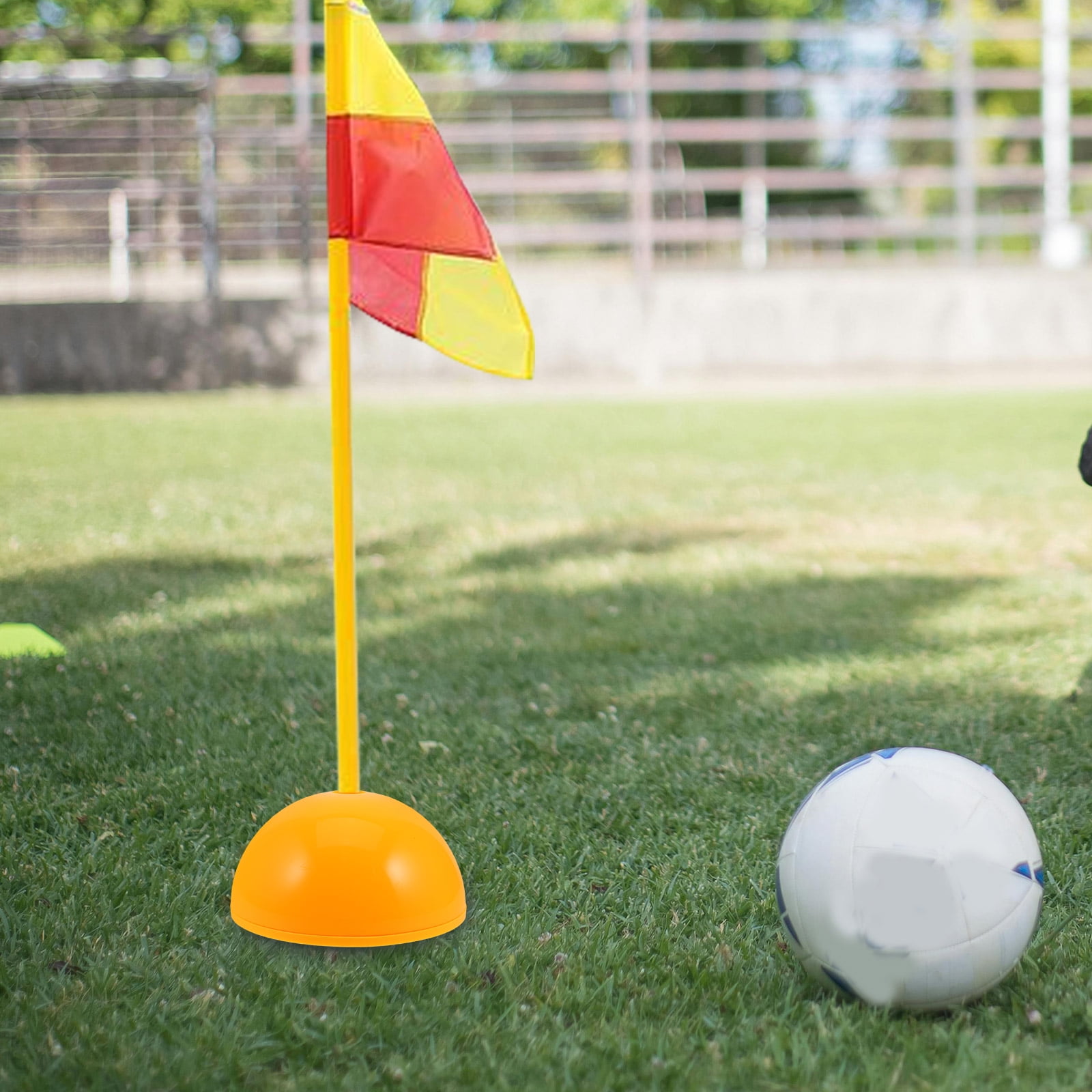 KONTONTY Soccer Football Base For Agility Poles Coaching Sticks Soccer Training Equipment ...