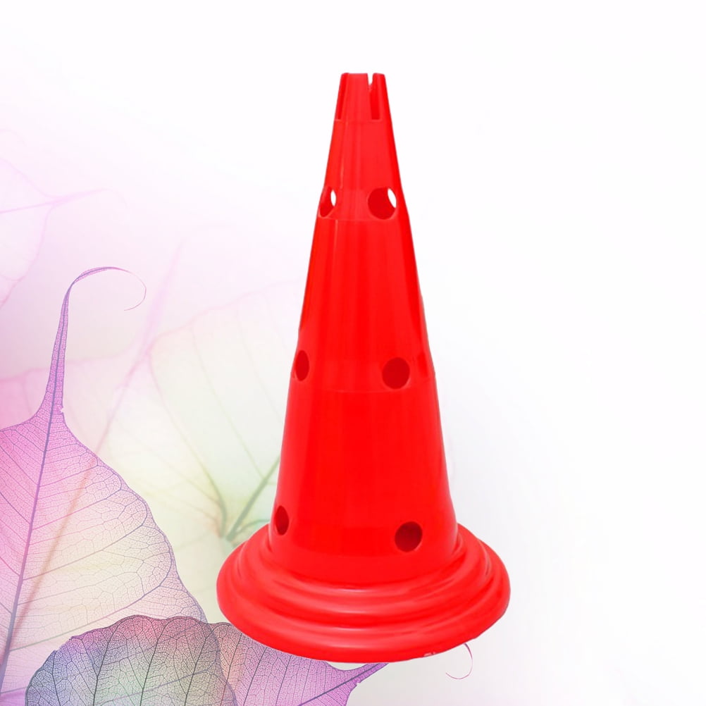 KONTONTY Sports Training Cone for Football Soccer Made of LDPE Red ...