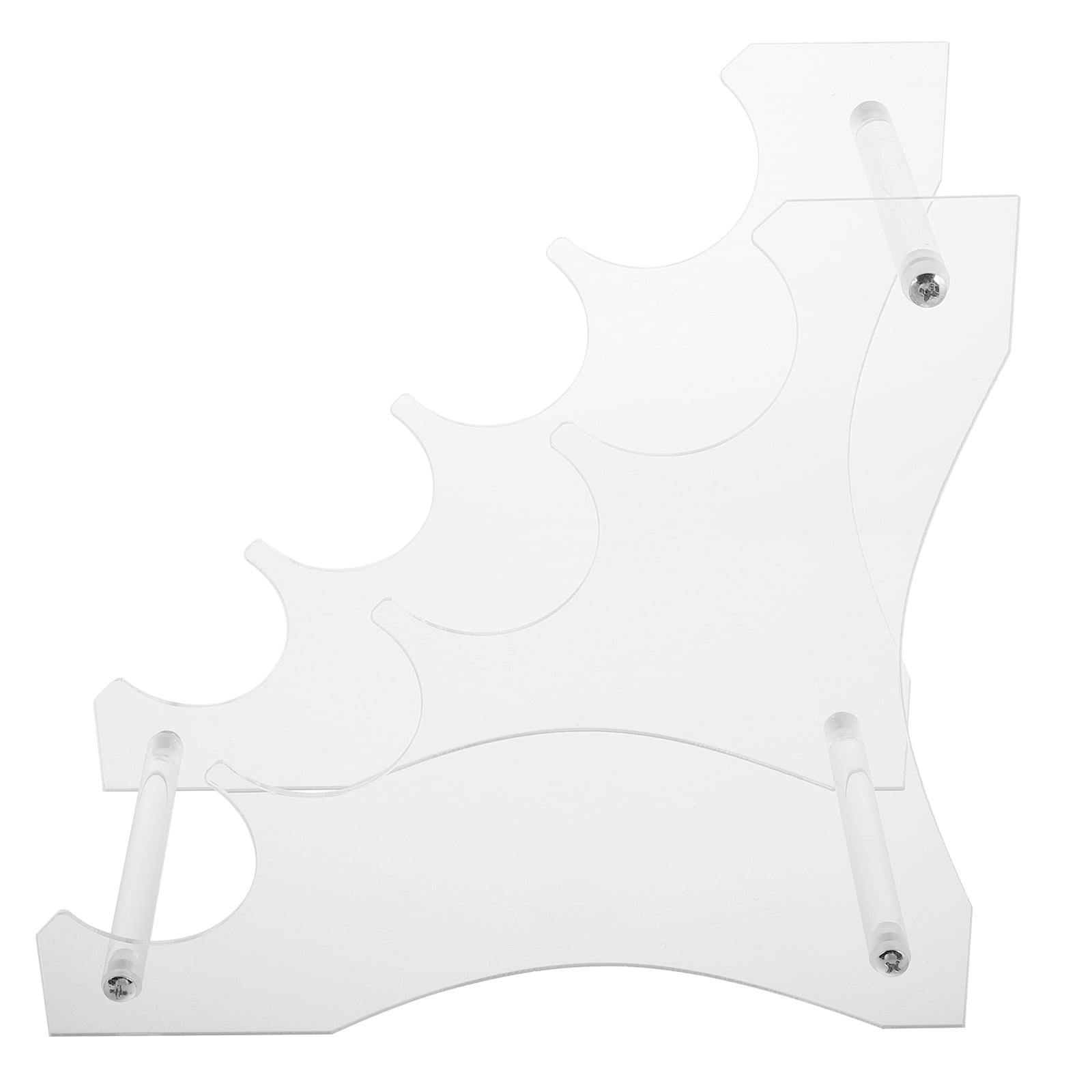 KONTONTY Tabletop Flashlight Display Stand Multi-Layer Flashlight ...