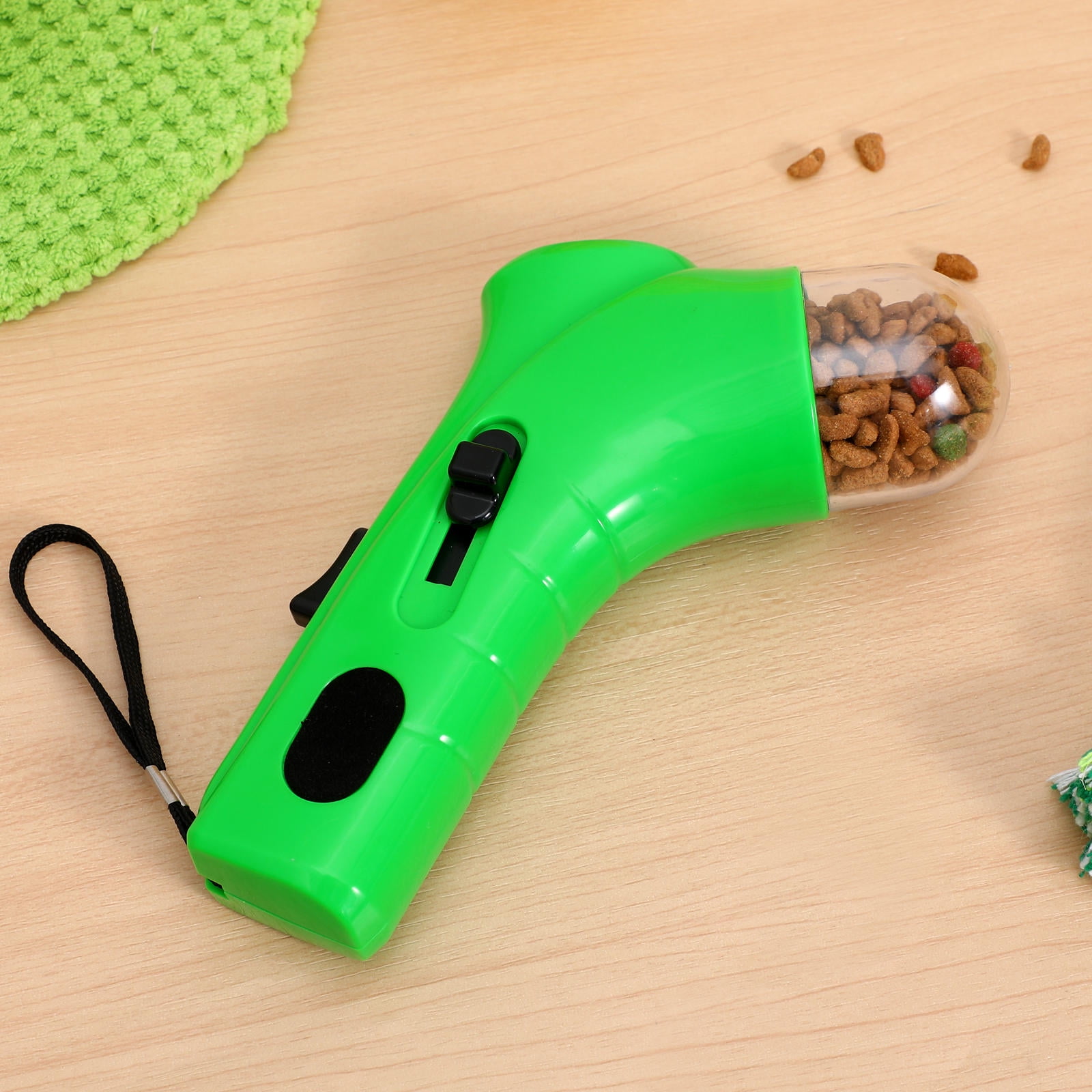 KONTONTY Training Snack Feeder Catapult Pet Interactive Toy Dog Treat ...