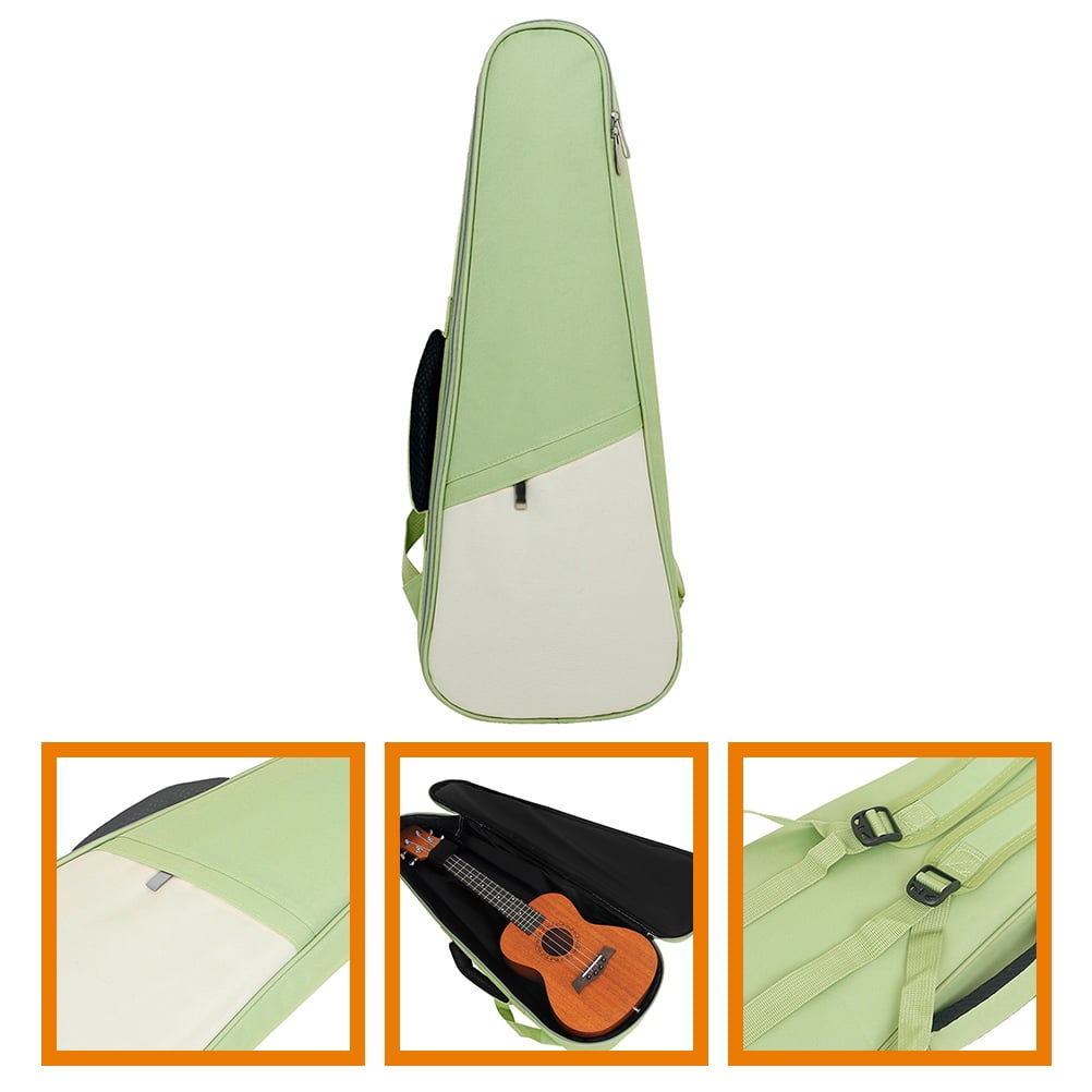KONTONTY Ukulele Carrying Bag Portable Ukulele Container Musical ...