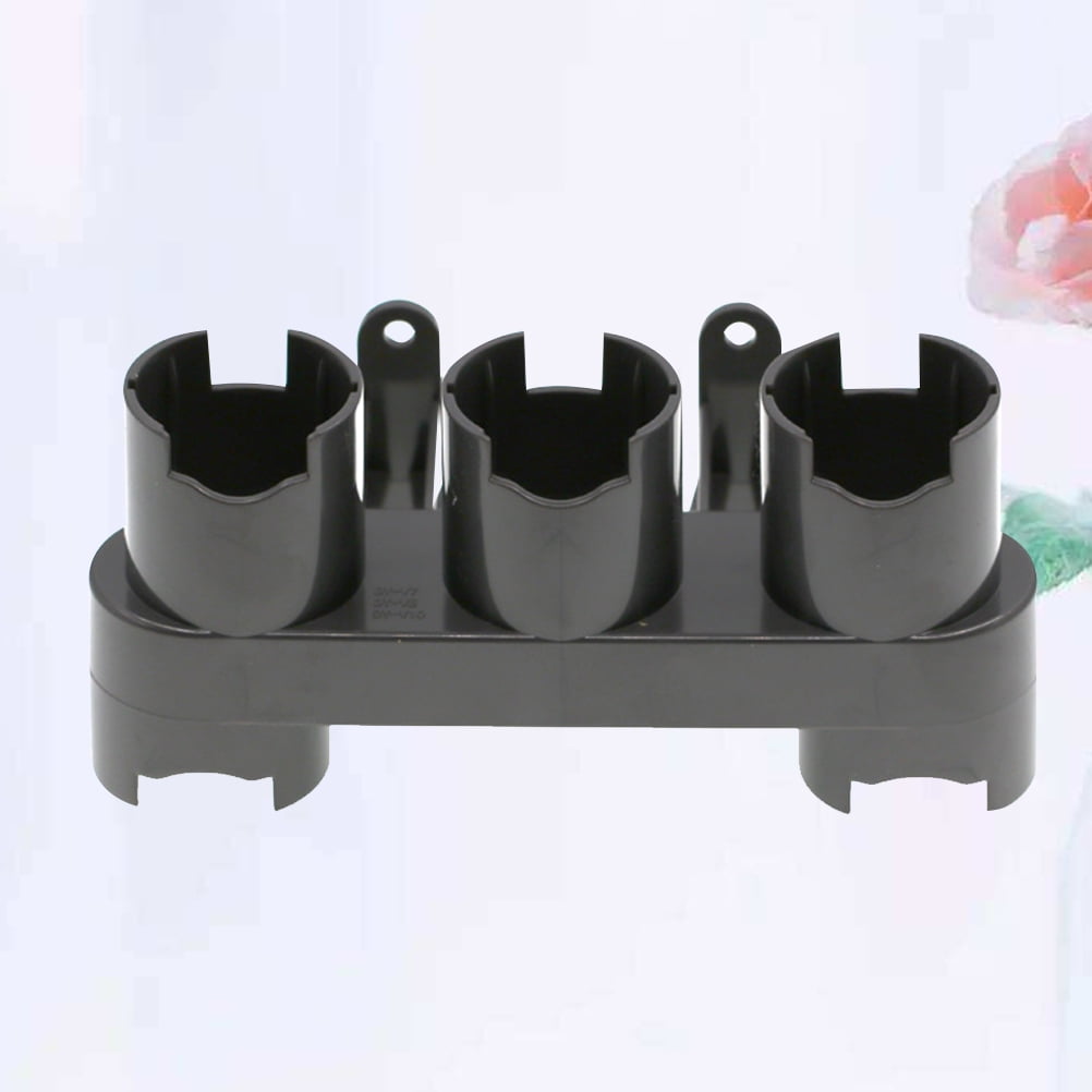 KONTONTY Vacuum Cleaner Attachment Holder 17x9in 1Pack Black Plastic ...