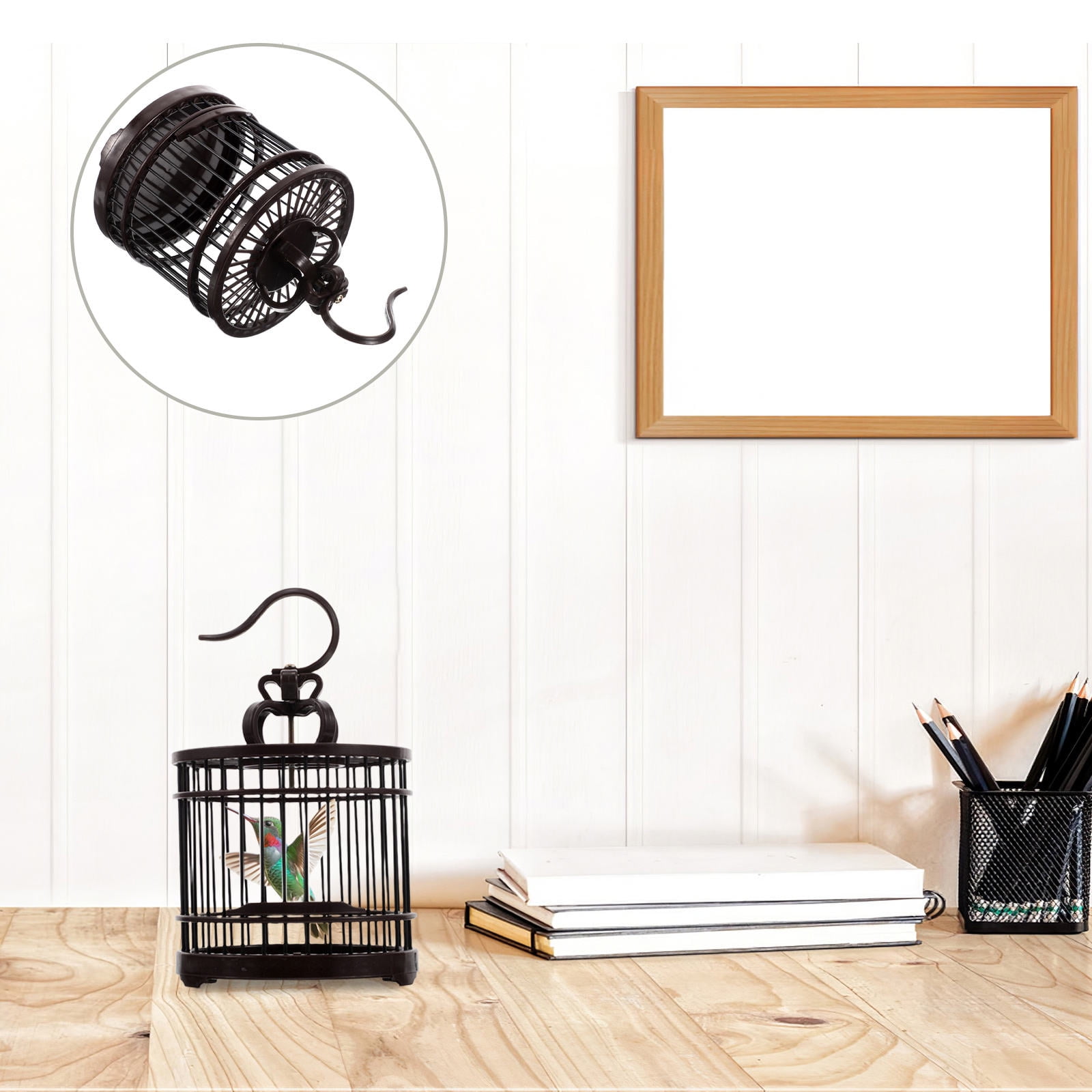 KONTONTY Vintage Decorative Cage for Small Pets Cricket Plastic Pet ...