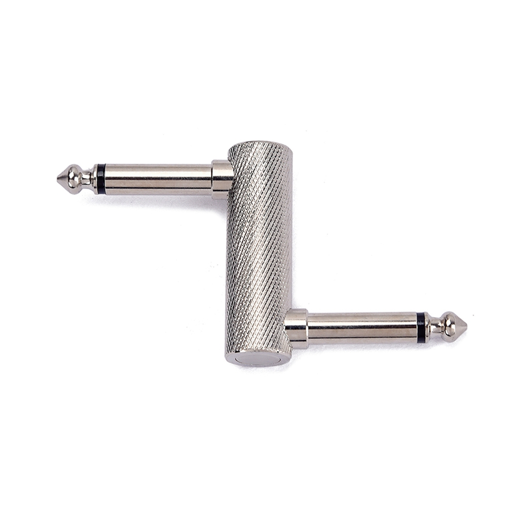 KONTONTY Z Type Effect Pedal Connector for Electric Guitar Bass 1/4" to ...