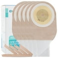 Konweda 20 Pcs Drainage Supplies One Piece Colostomy Bags Cut To Fit