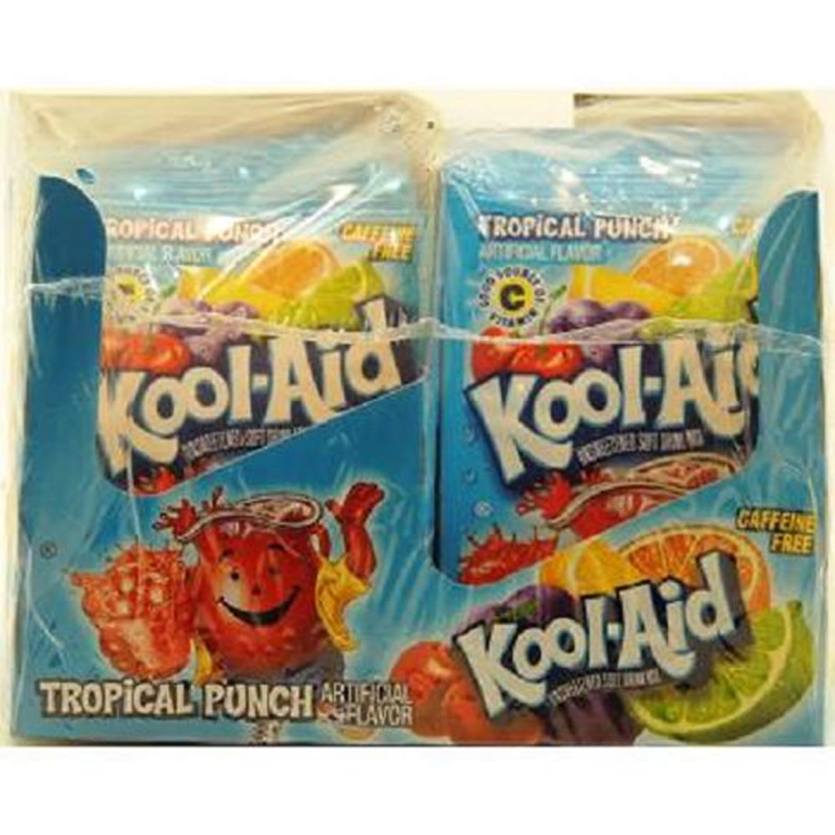 KOOL-AID TROPICAL PUNCH UNSWEETENED SOFT DRINK ( 48 in a Pack ...