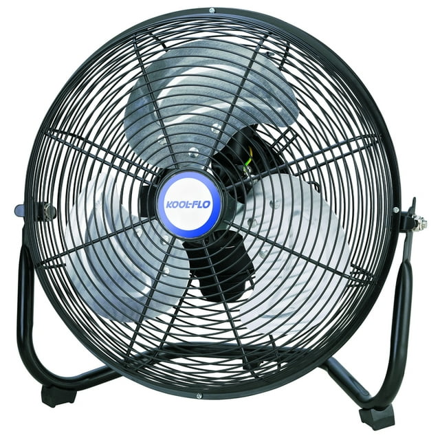 KOOL-FLO High Velocity Fan, 12 in. Blade Diameter, 3 Speed, Portable ...
