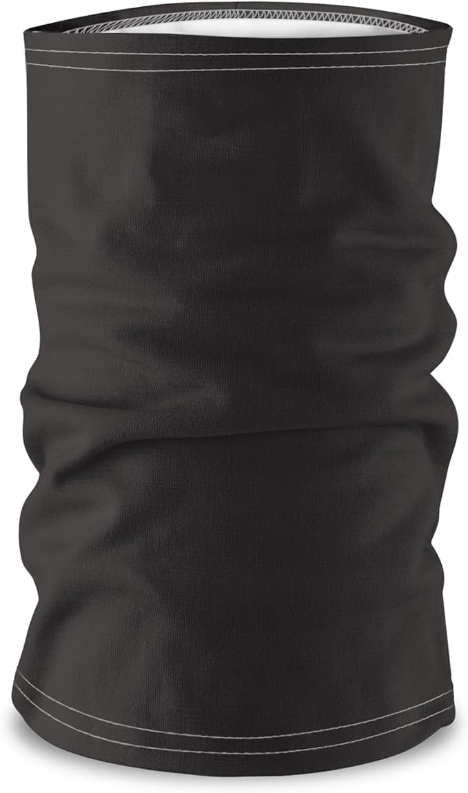 KOOLGATOR Dual-Purpose Neck Gaiter for Men, Women & Kids (Black) SPF ...