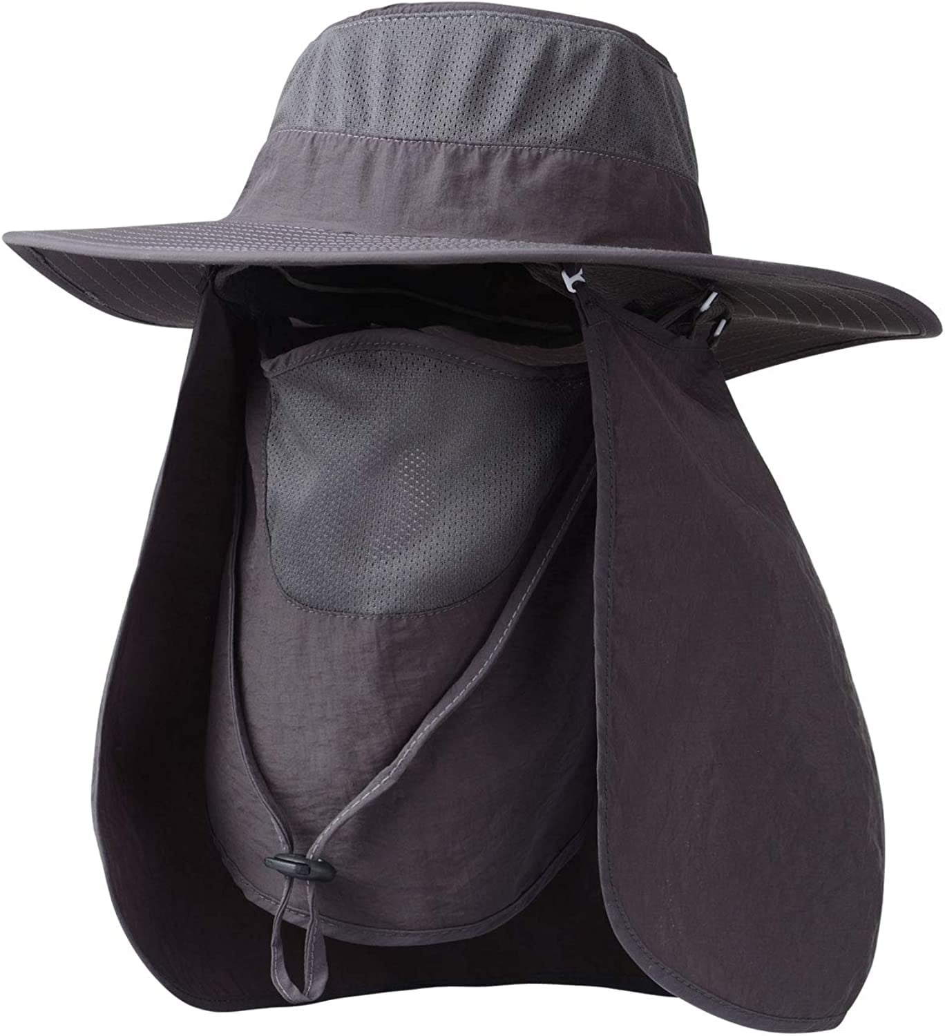 KOOLSOLY Nylon Fishing Hat,Sun Cap with UPF 50+ Sun Protection for Man ...