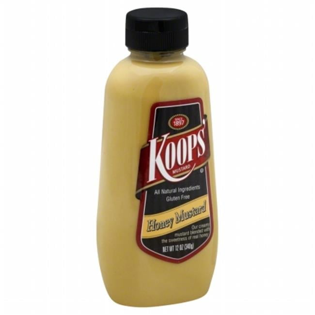 KOOPS MUSTARD SQZ HONEY-12 OZ -Pack of 12 - Walmart.com