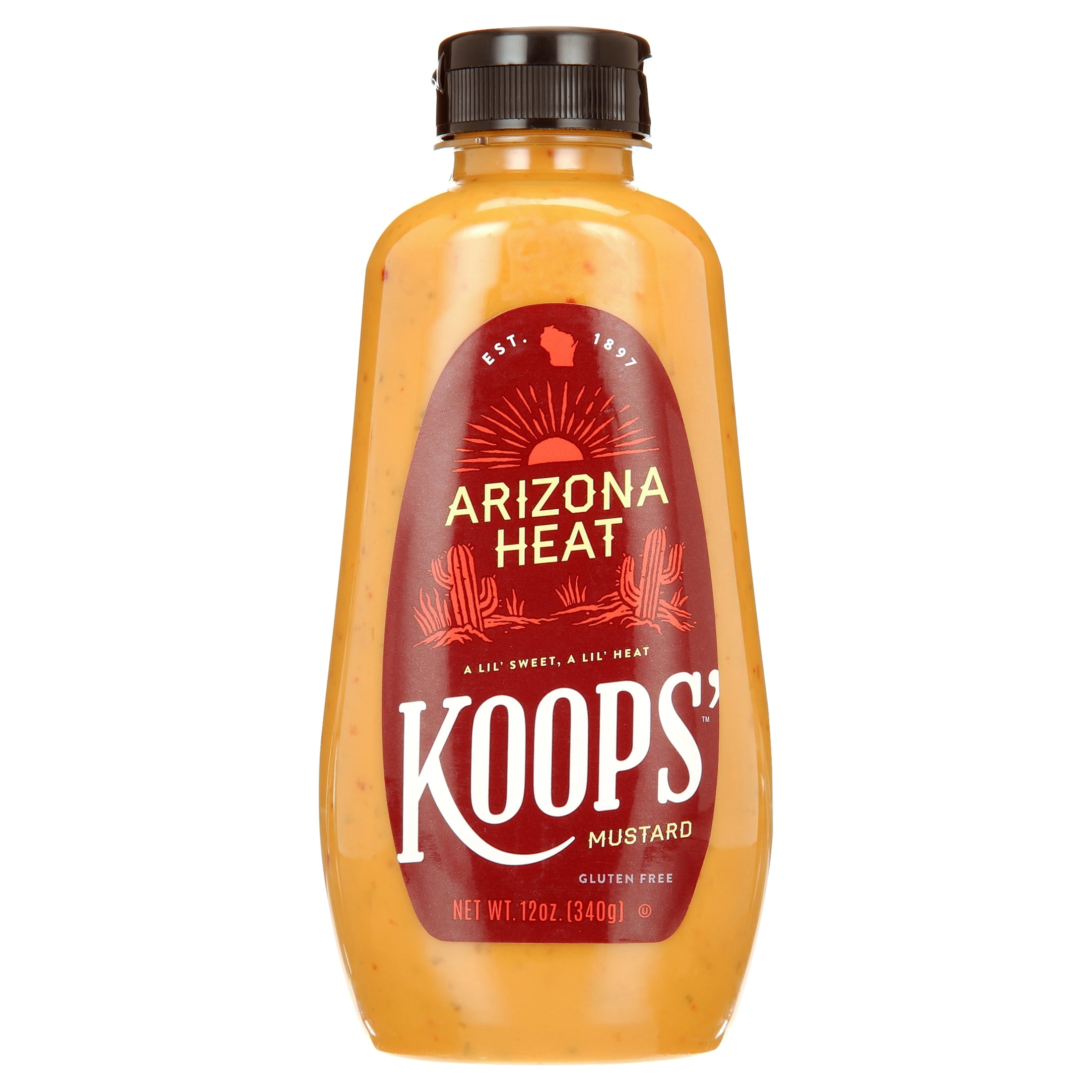 KOOPS' Mustard, Arizona Heat Mustard, 12 oz - Walmart.com