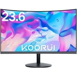 KOORUI 24 inch FHD Curved Computer Monitor, 1800R LED Display, HDMI ...