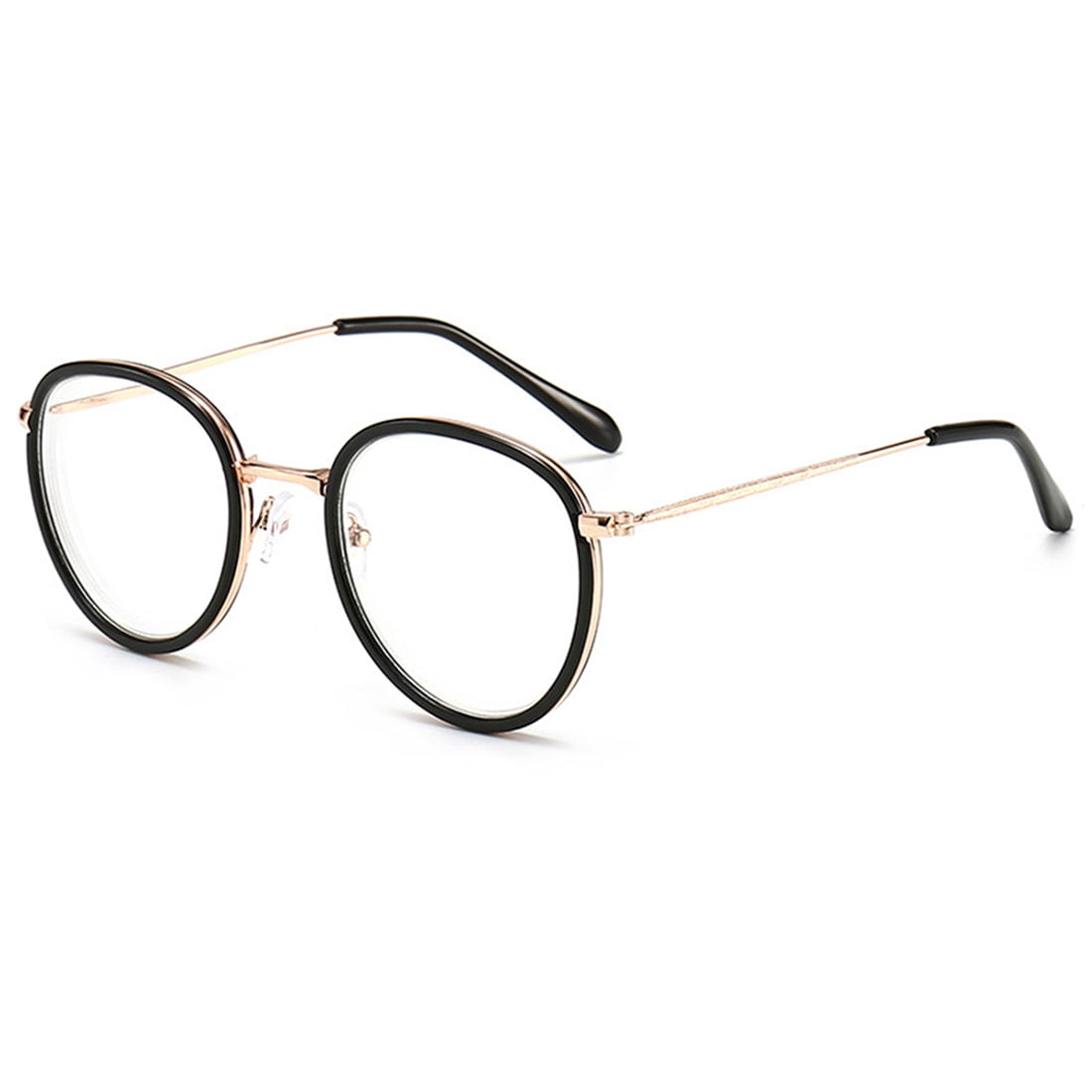 KOOSUFA Metal Round Blue Light Blocking Glasses Stylish Eyewear ...