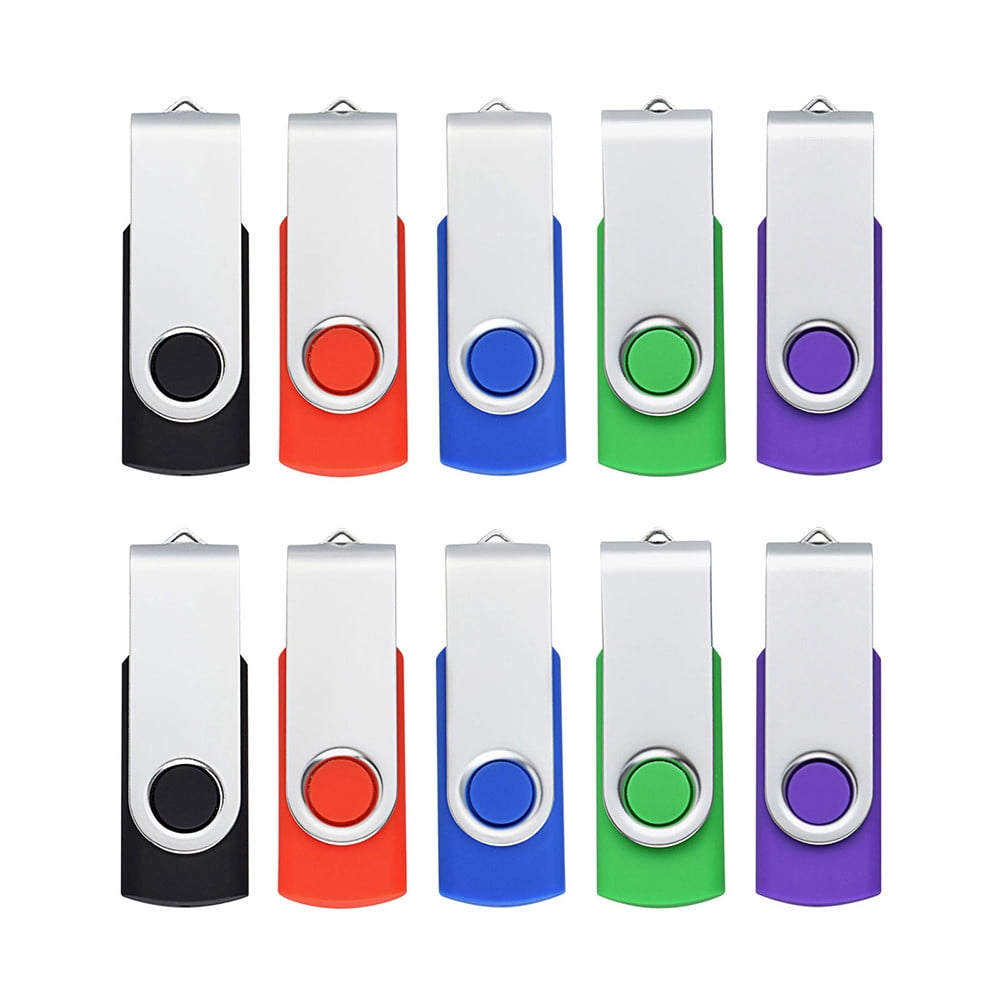 KOOTION 10Pack 16GB USB 2.0 Flash Drive Thumb Drives Memory Stick, 5 ...