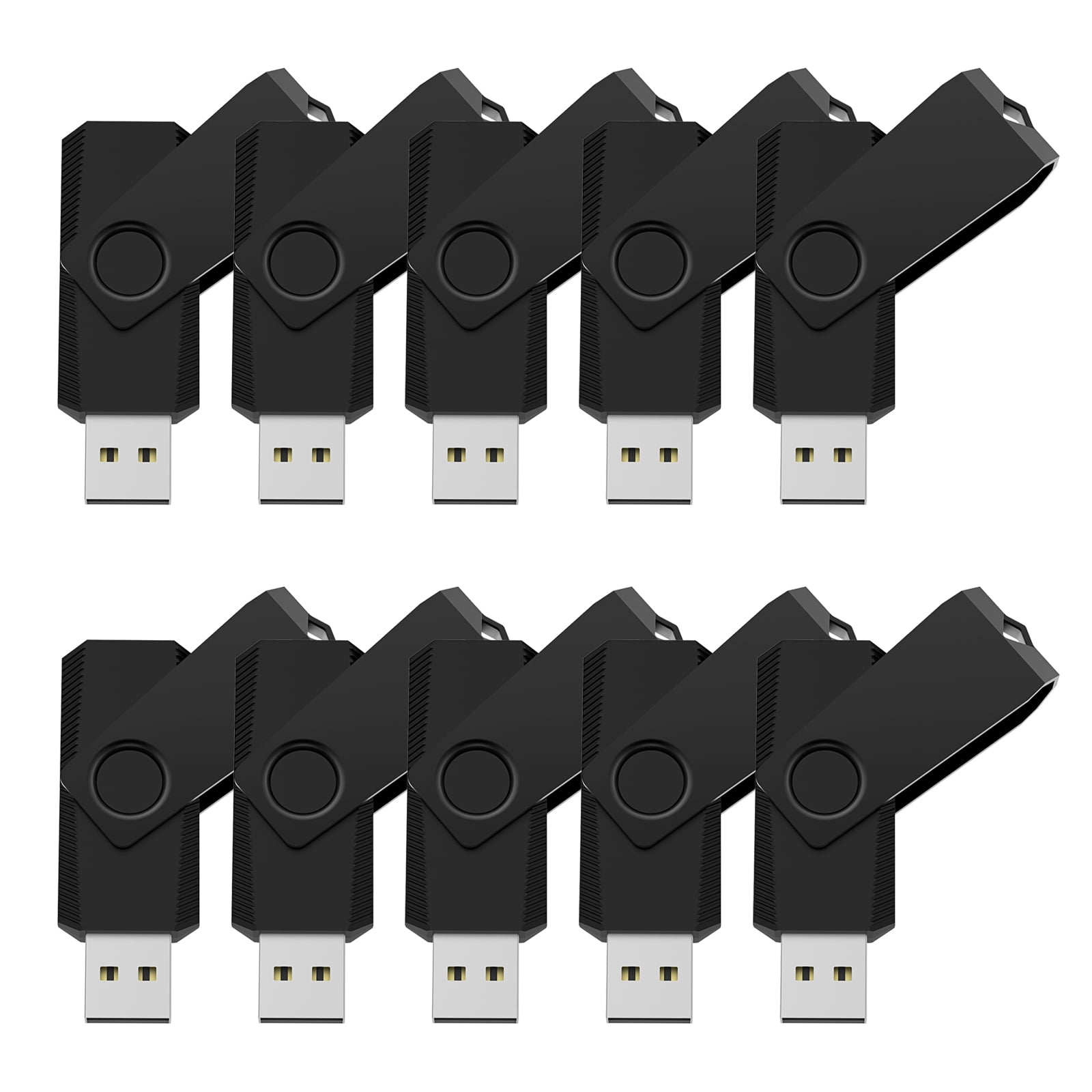 KOOTION Bulk Pack 10x 2GB USB 2.0 Flash Drives, Multipack Memory Sticks ...