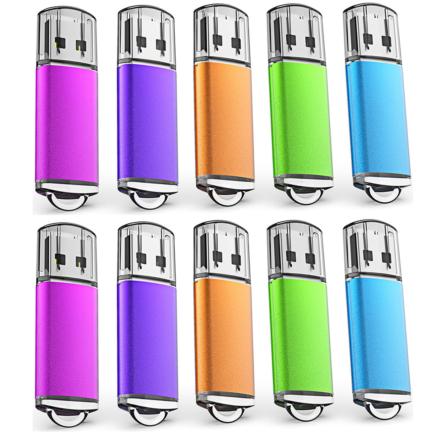 KOOTION 32GB Value Pack-10 USB Flash Drives, Bulk Memory Stick ...