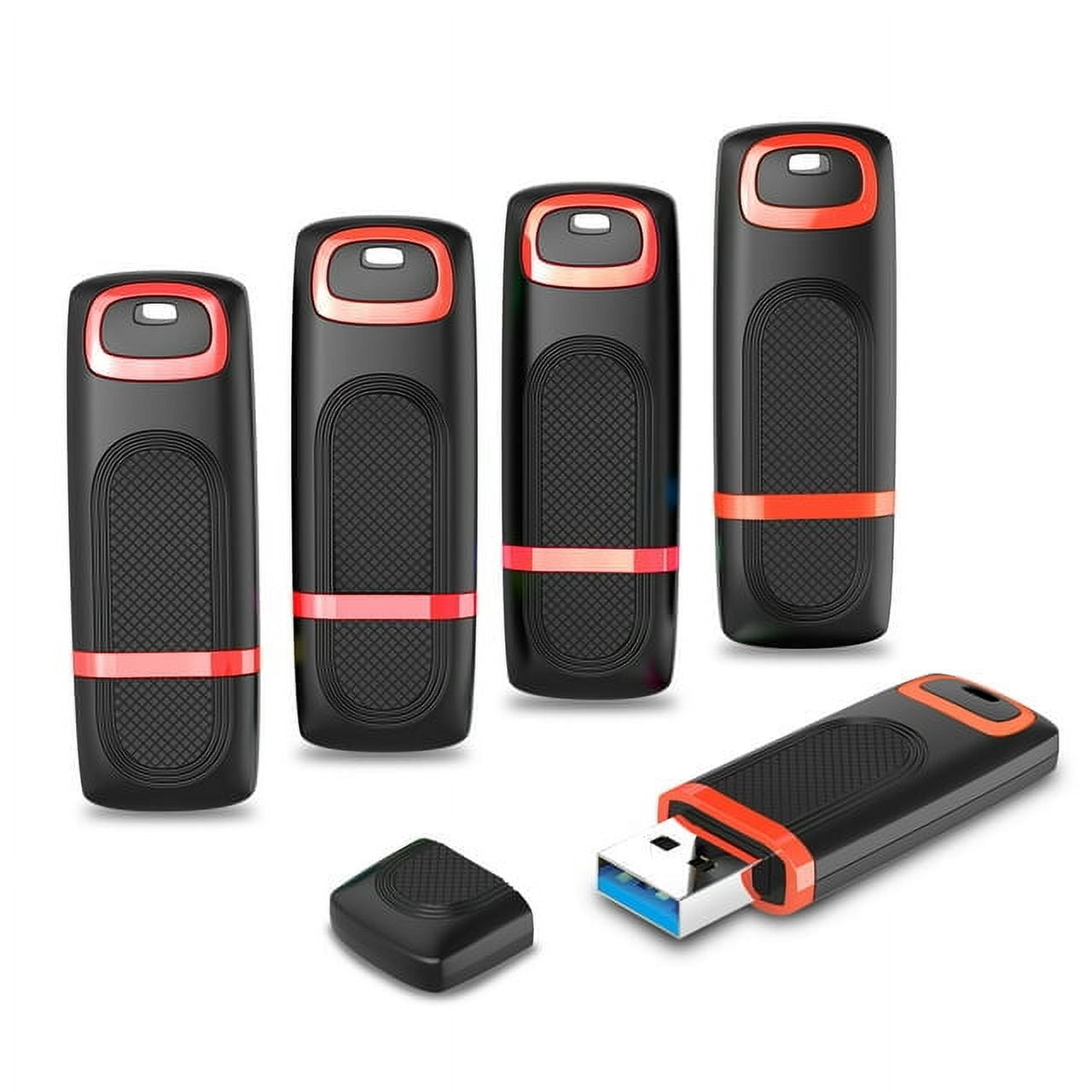 KOOTION High Storage 5 Pack USB 3.0 Flash Drive 32 GB Memory Stick for ...