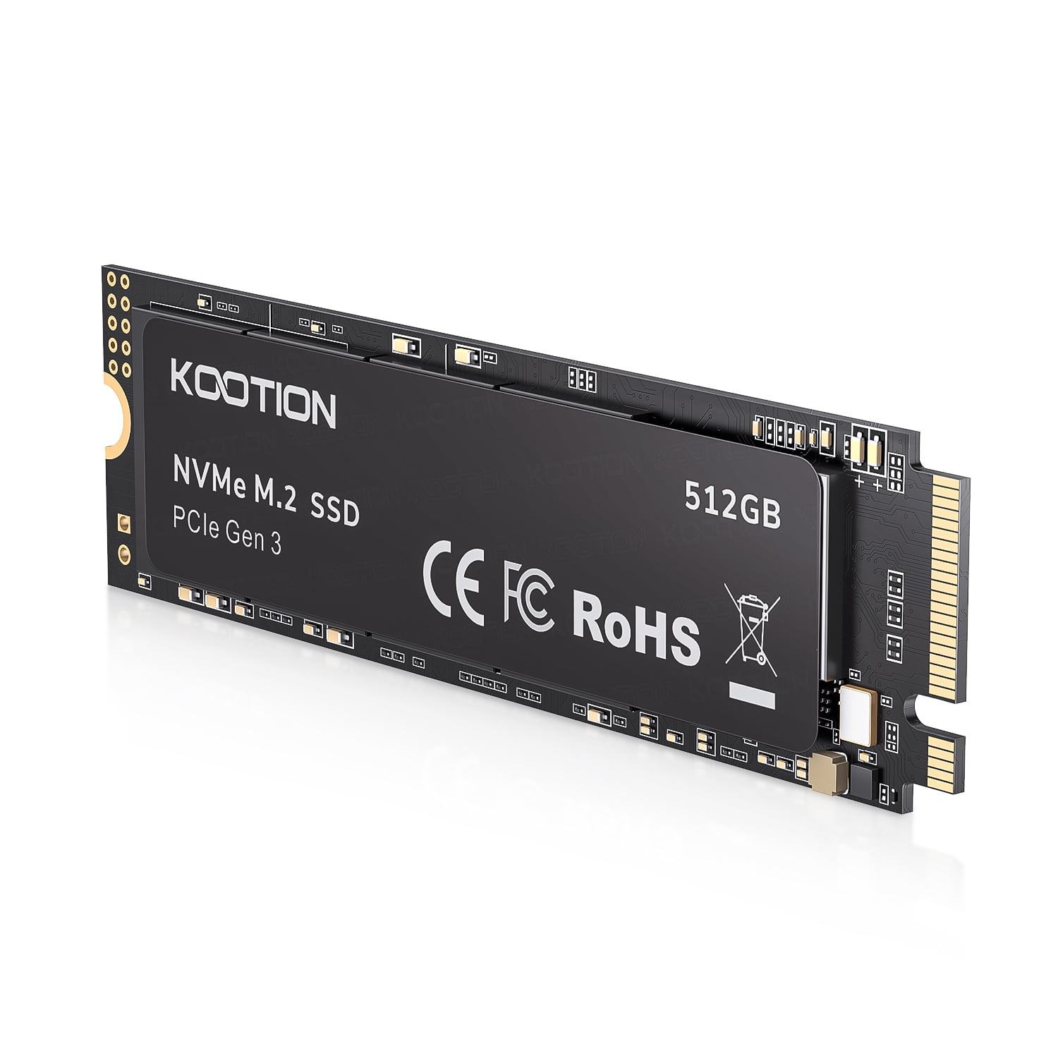 KOOTION 512GB NVMe M.2 Internal Solid State Drive PCle 3.0 Internal ...