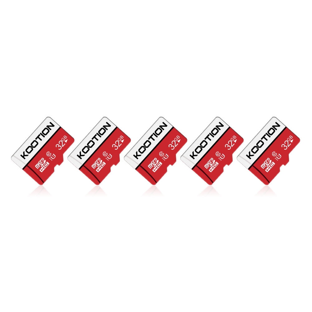 KOOTION Micro SD 5PCS 128GB 64GB 32GB Flash Memory Card U1 Class 10 TF ...
