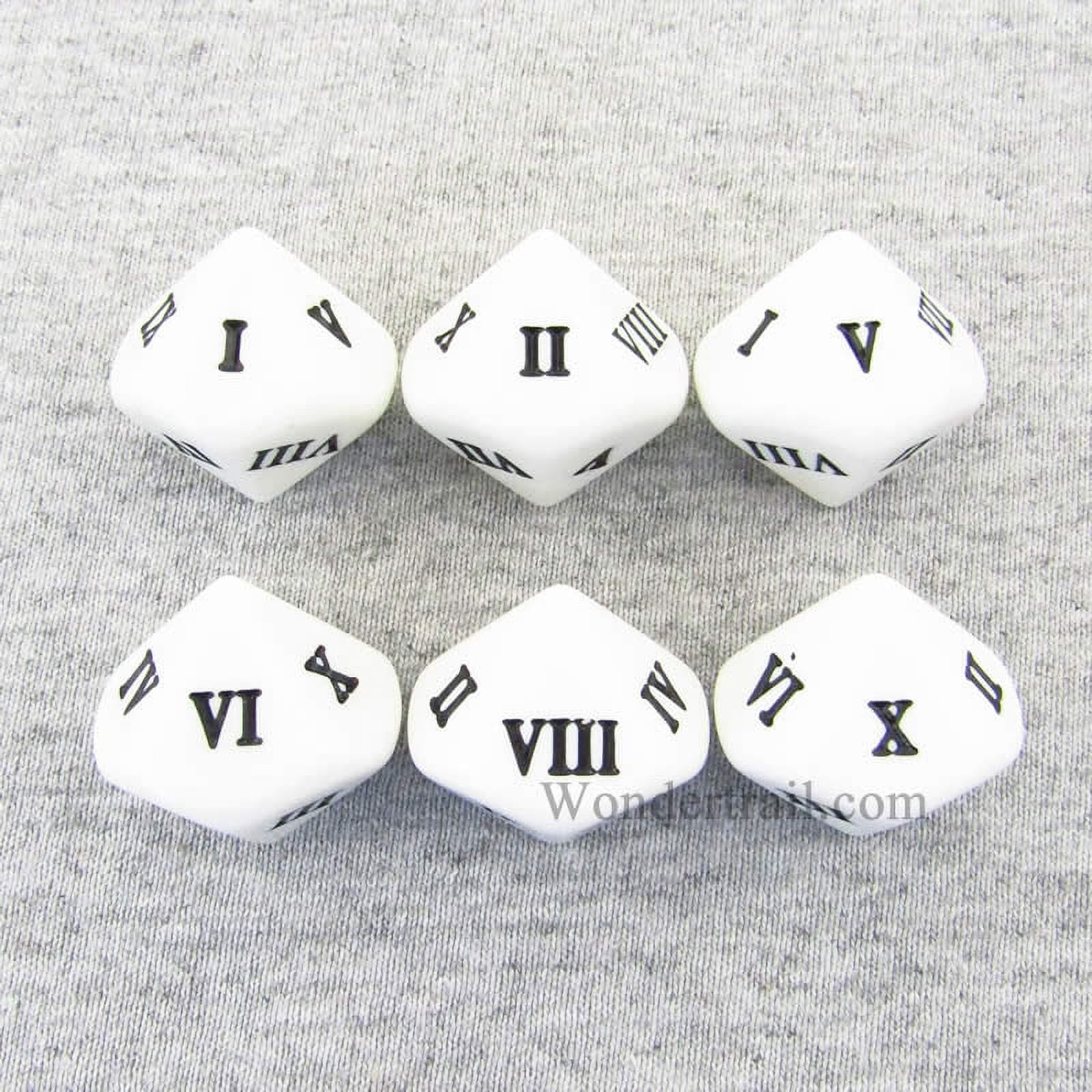 Dice Roman Numerals
