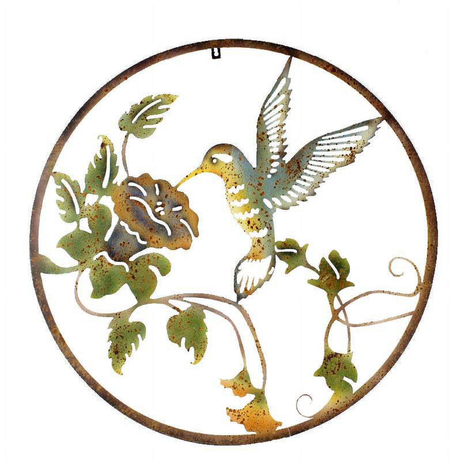 KOPPERS HOME HUMMINGBIRD CIRCLE PLAQUE - Walmart.com