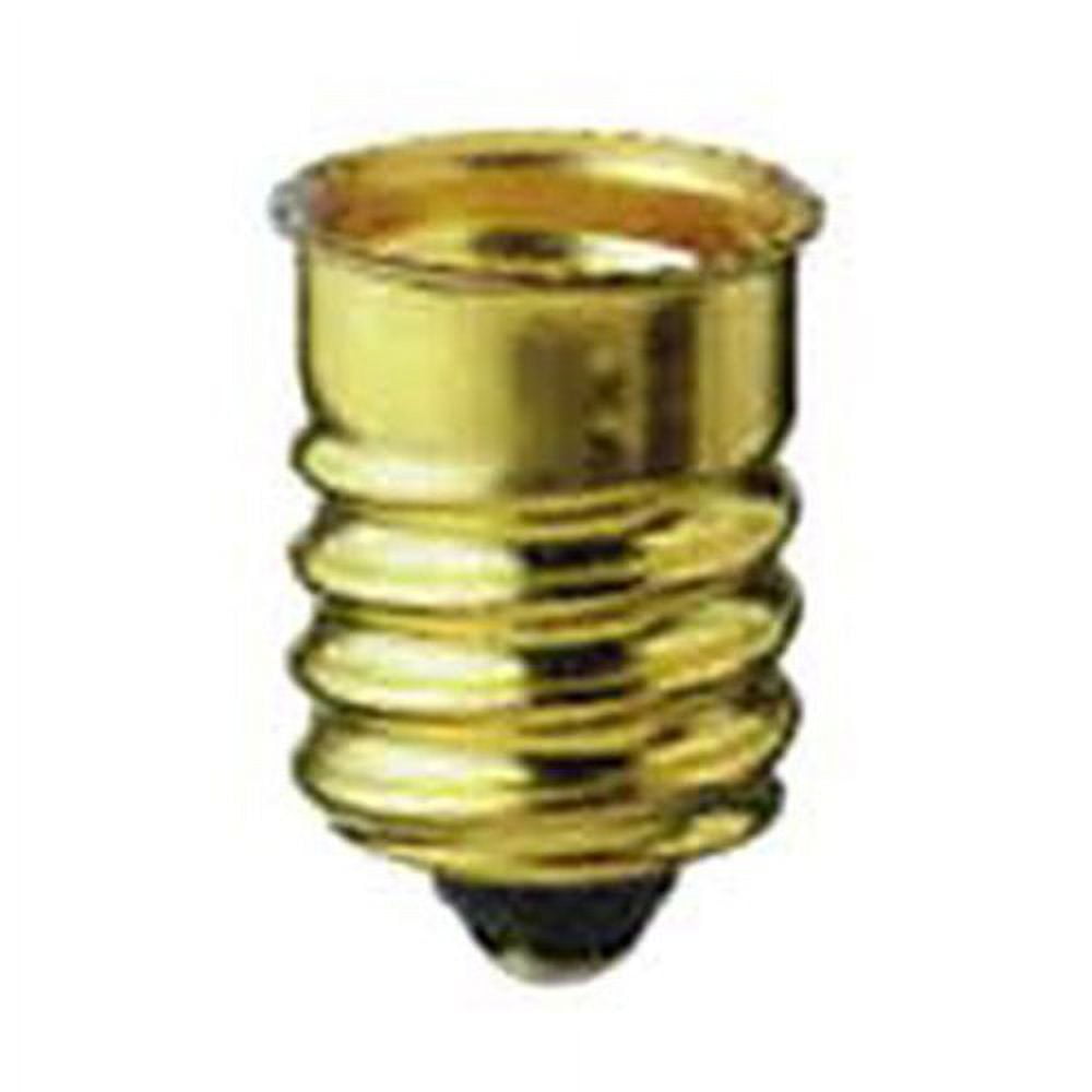 KOR - (Pack of 10) European Base (E14) to Candelabra Base (E12) Socket ...