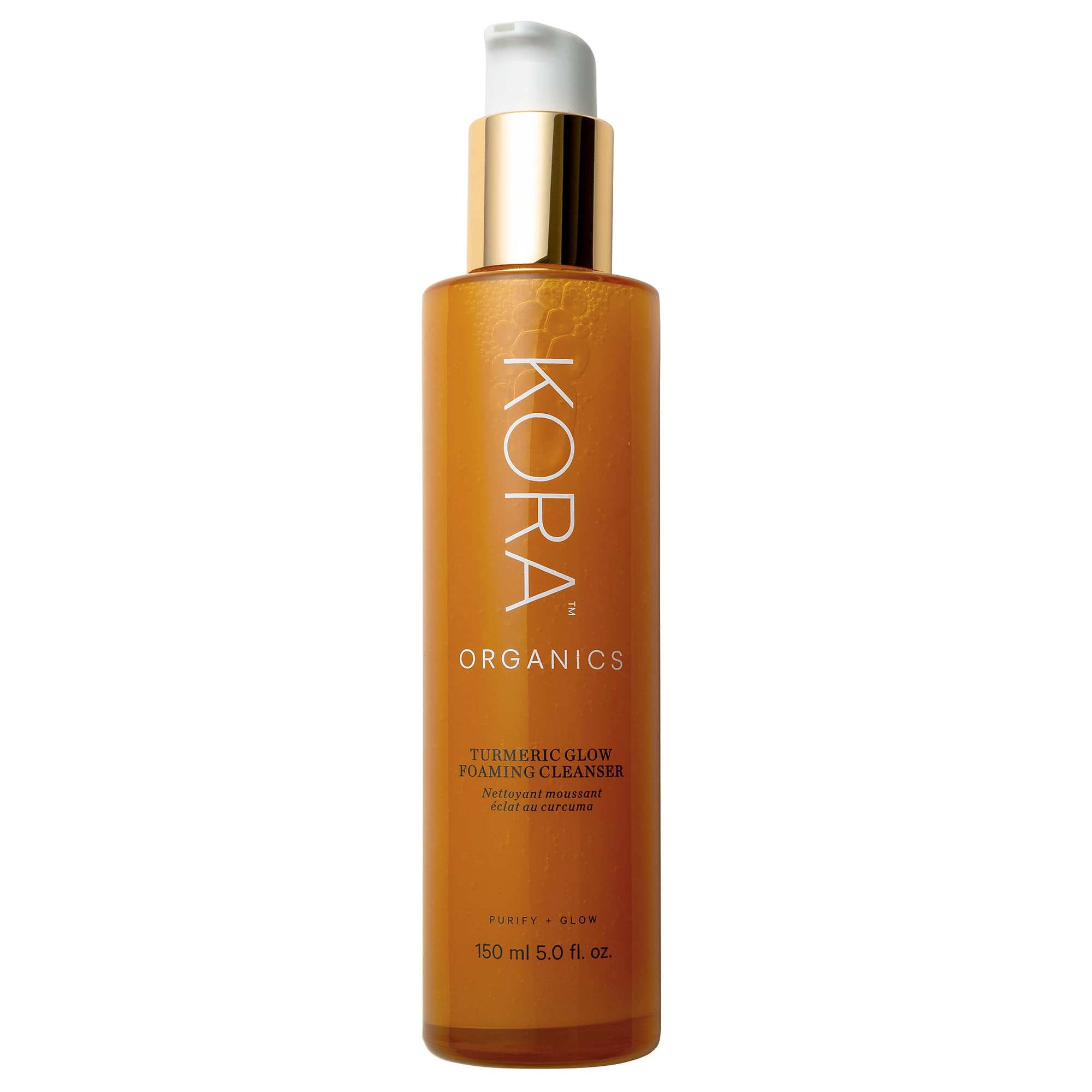 KORA Organics Turmeric Glow TMA2 Foaming Cleanser, Cleanse & Nourish ...