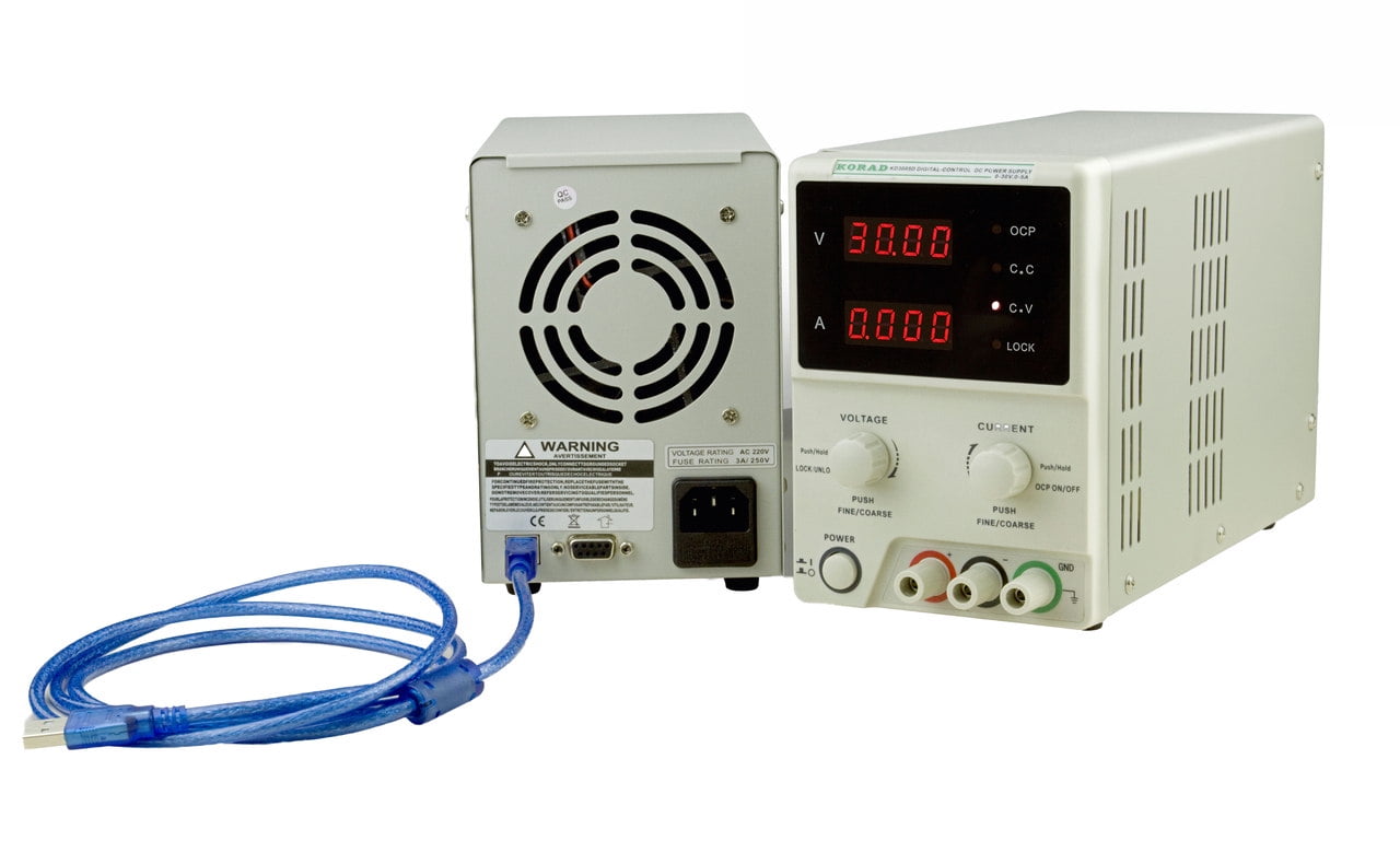 KORAD KD3005P - Programmable Precision Variable Adjustable 30V, 5A DC Linear Power Supply ...