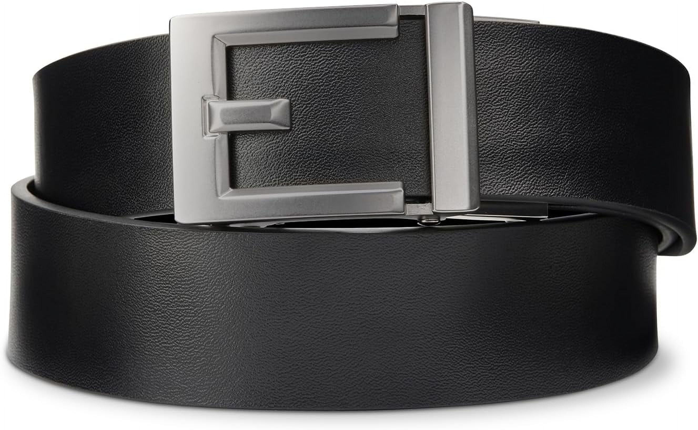 KORE Men’s Top-Grain Leather Track Belts | “Express” Alloy Buckle ...
