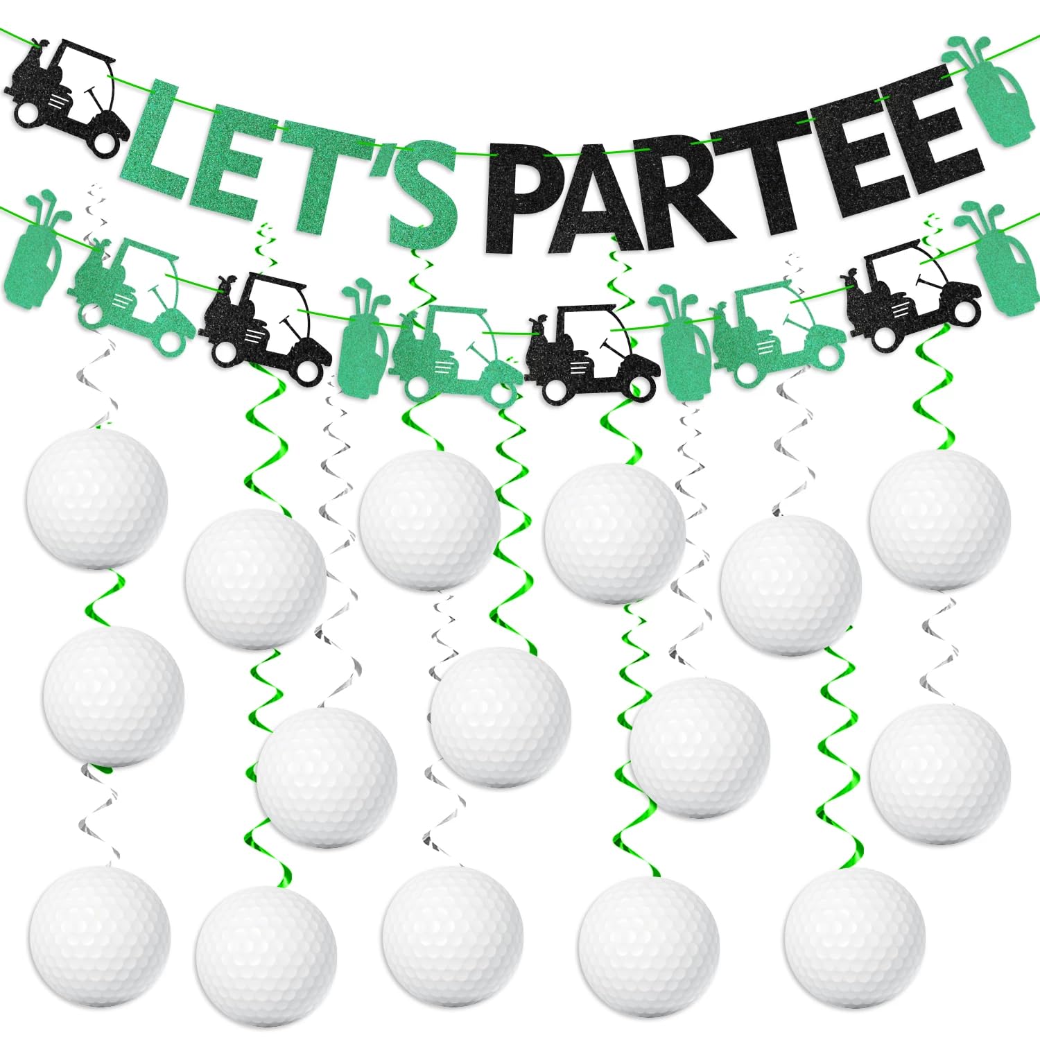KORHONEN Let's Partee Golf Party Decorations, Golf Birthday Party ...