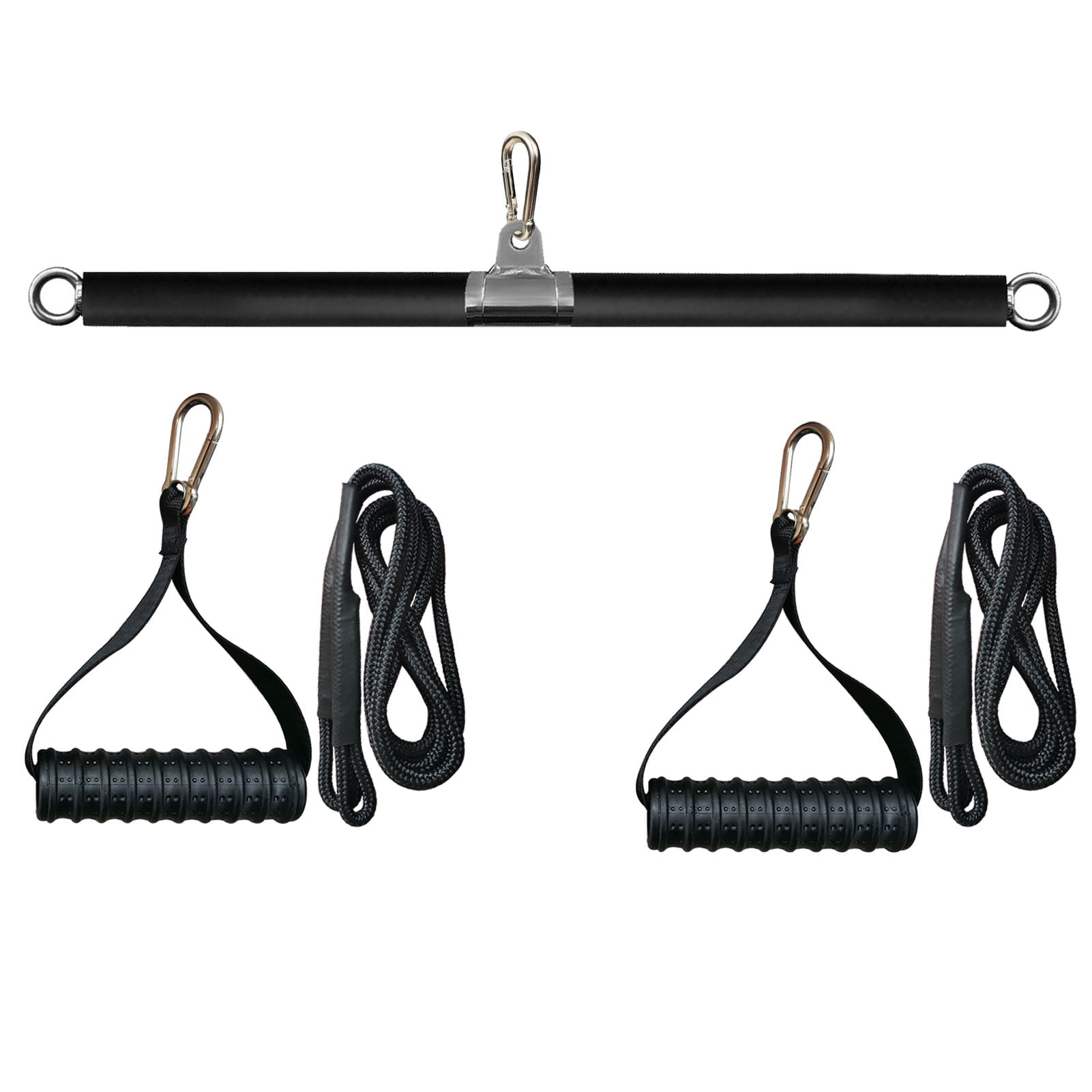 KORIKAHM Non-Detachable LAT Pull Down Bar Cable Attachments for Gym ...